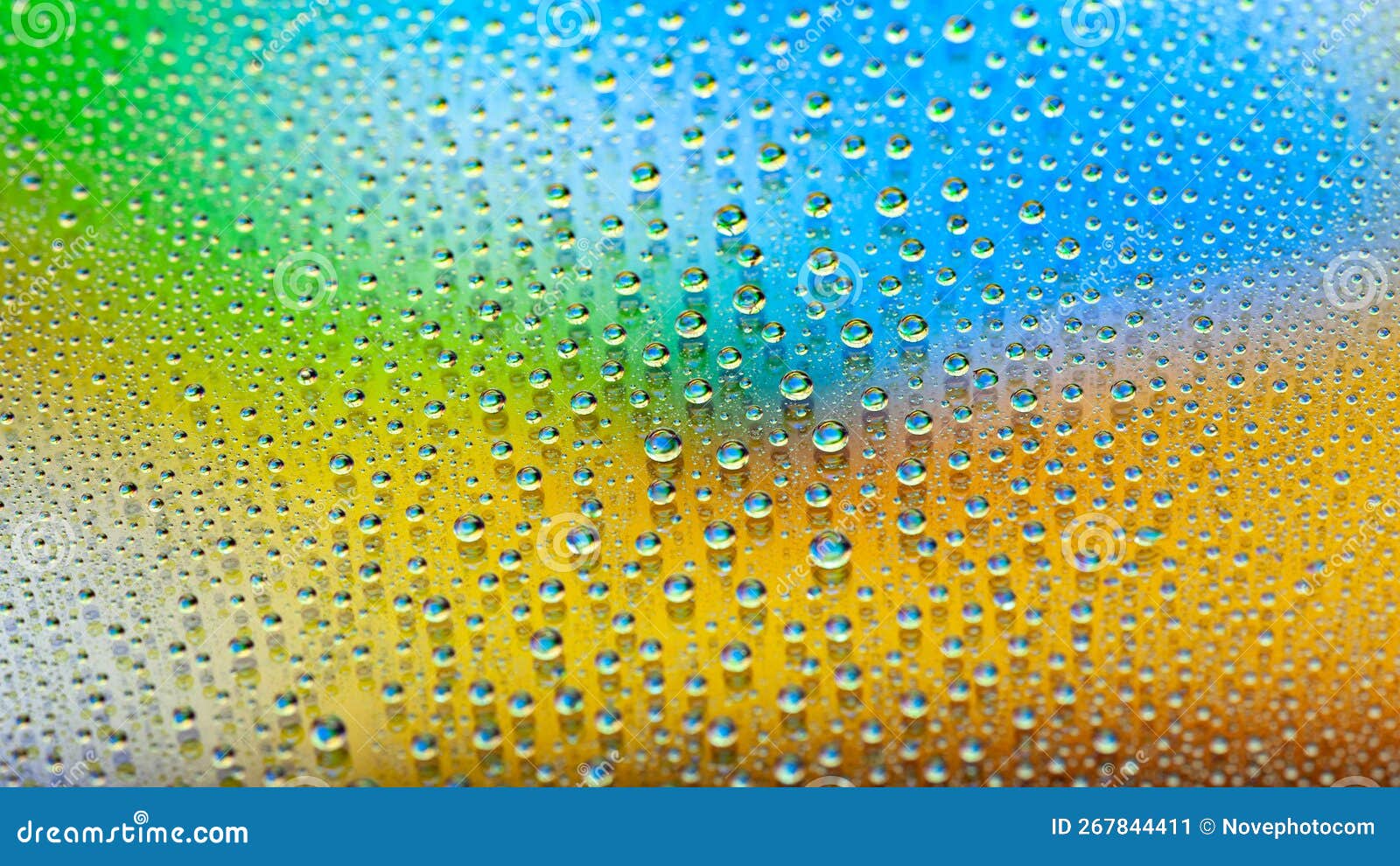 Water Drops. Texture of the Drops. Abstract Gradient Background ...