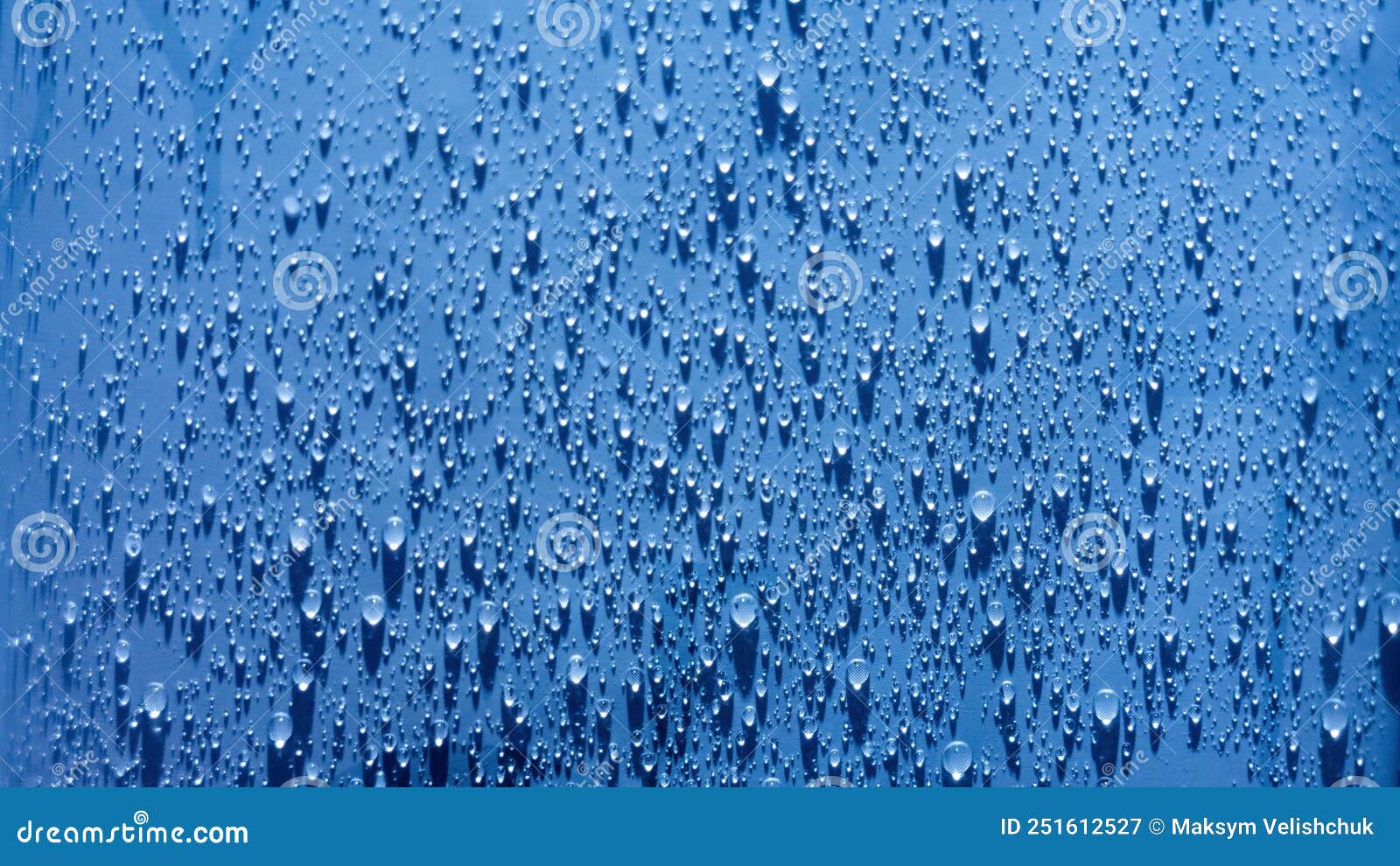 Water Drops Texture. Drop Splash Water Pattern. Selective Focus ...