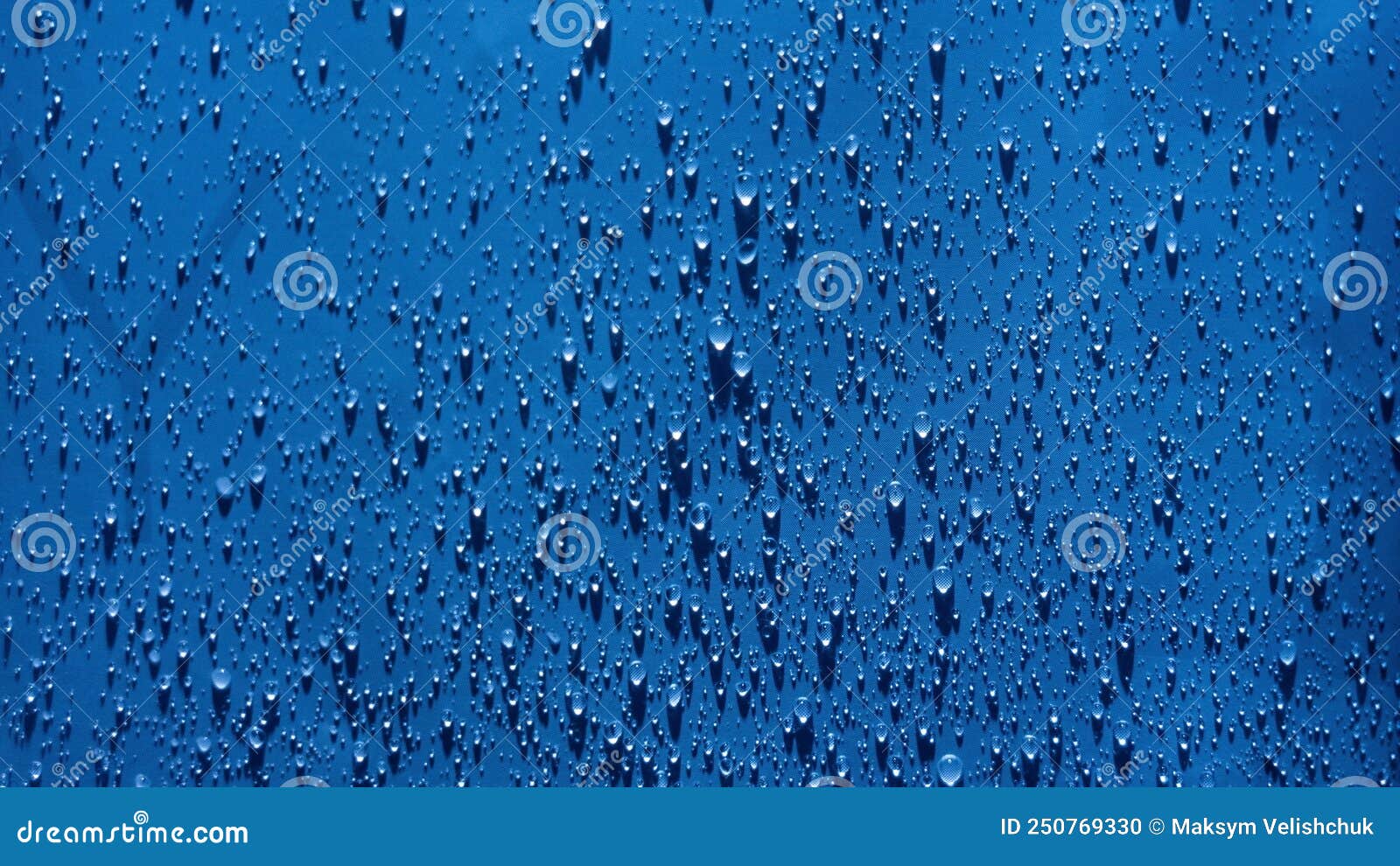 Water Drops Texture. Drop Splash Water Pattern. Selective Focus ...