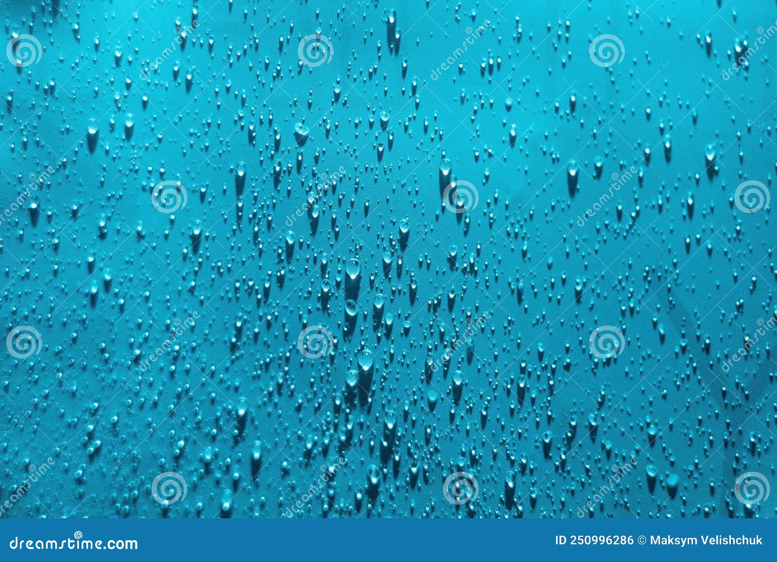 Water Drops Texture. Drop Splash Water Pattern. Selective Focus ...