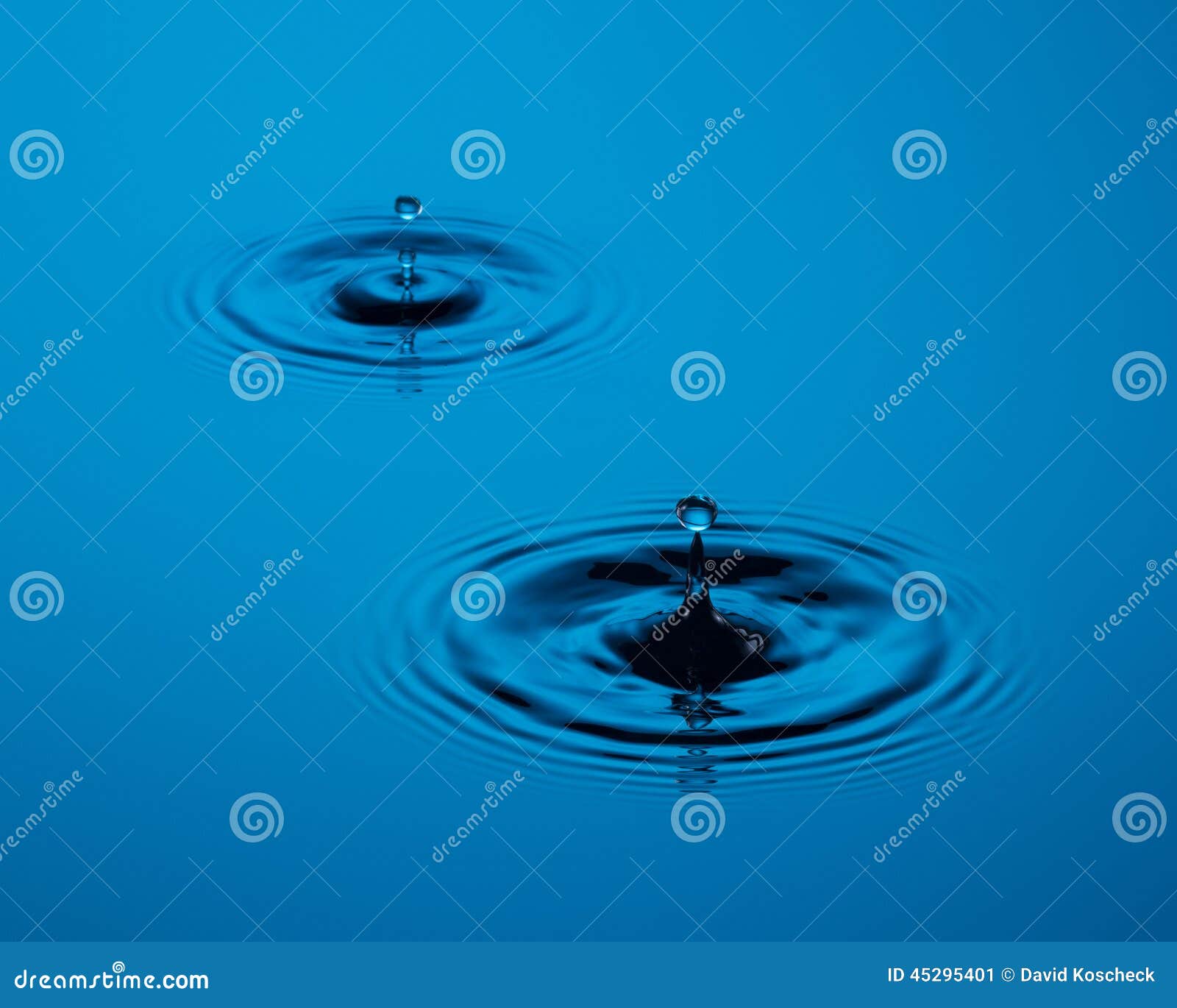 Water drops stock image. Image of reflection, liquid - 45295401