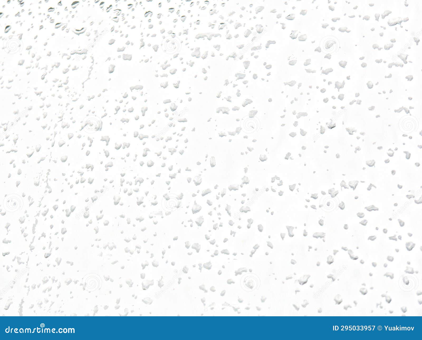 Water Drops on Vertical Surface Close Up Direct View Isolated Texture ...