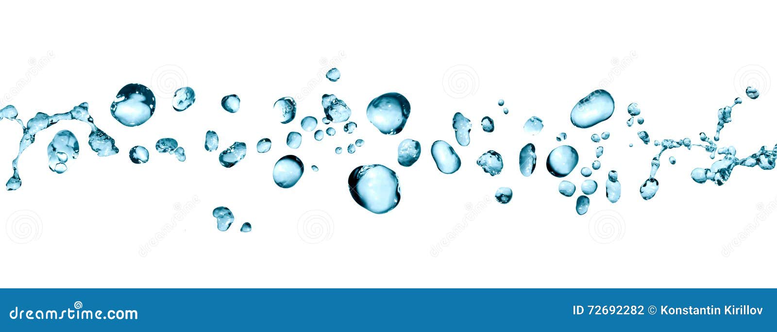 Water Drops on White stock photo. Image of element, design - 72692282