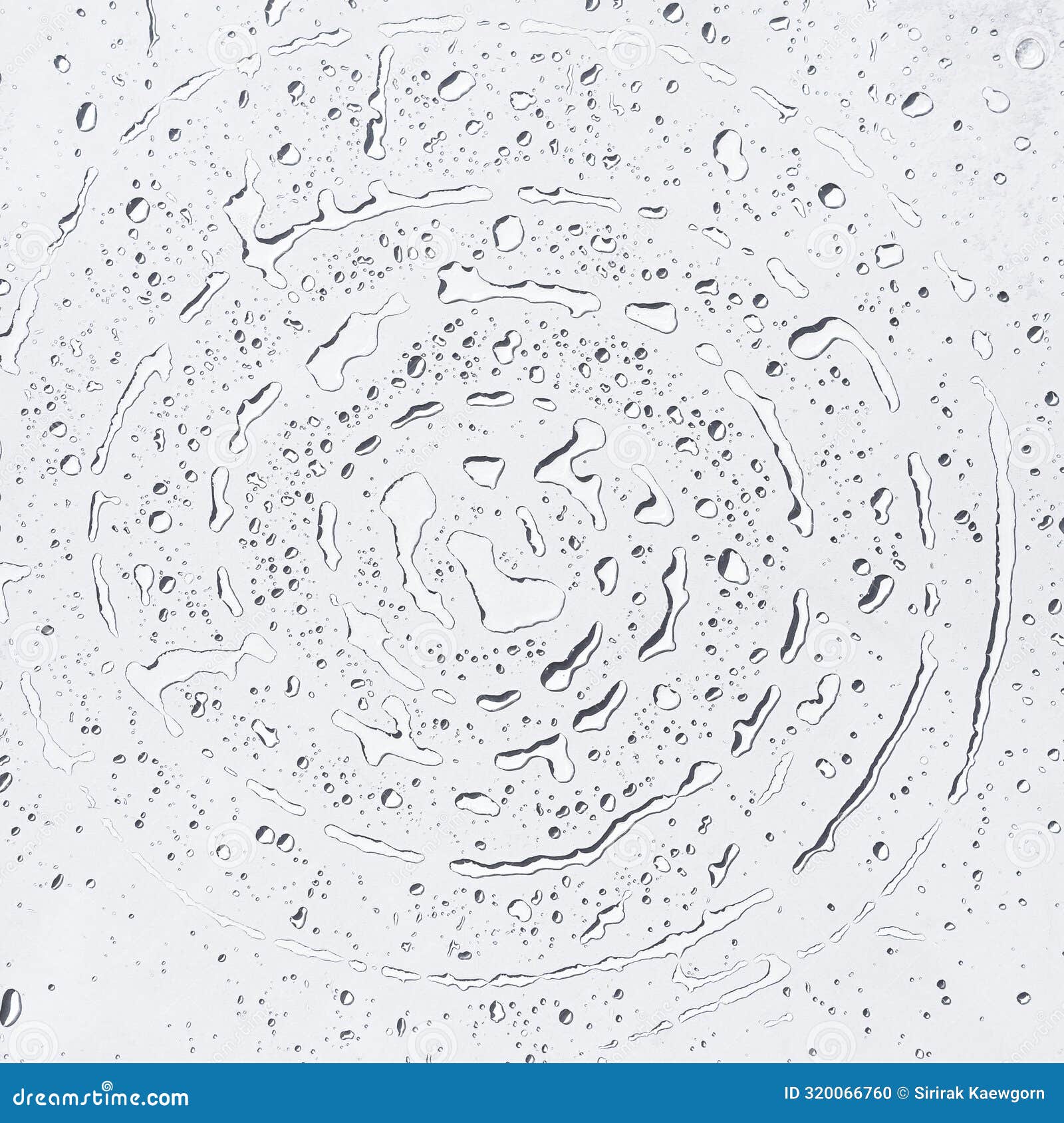 Water Drops on White Background Stock Photo - Image of clean, abstract ...
