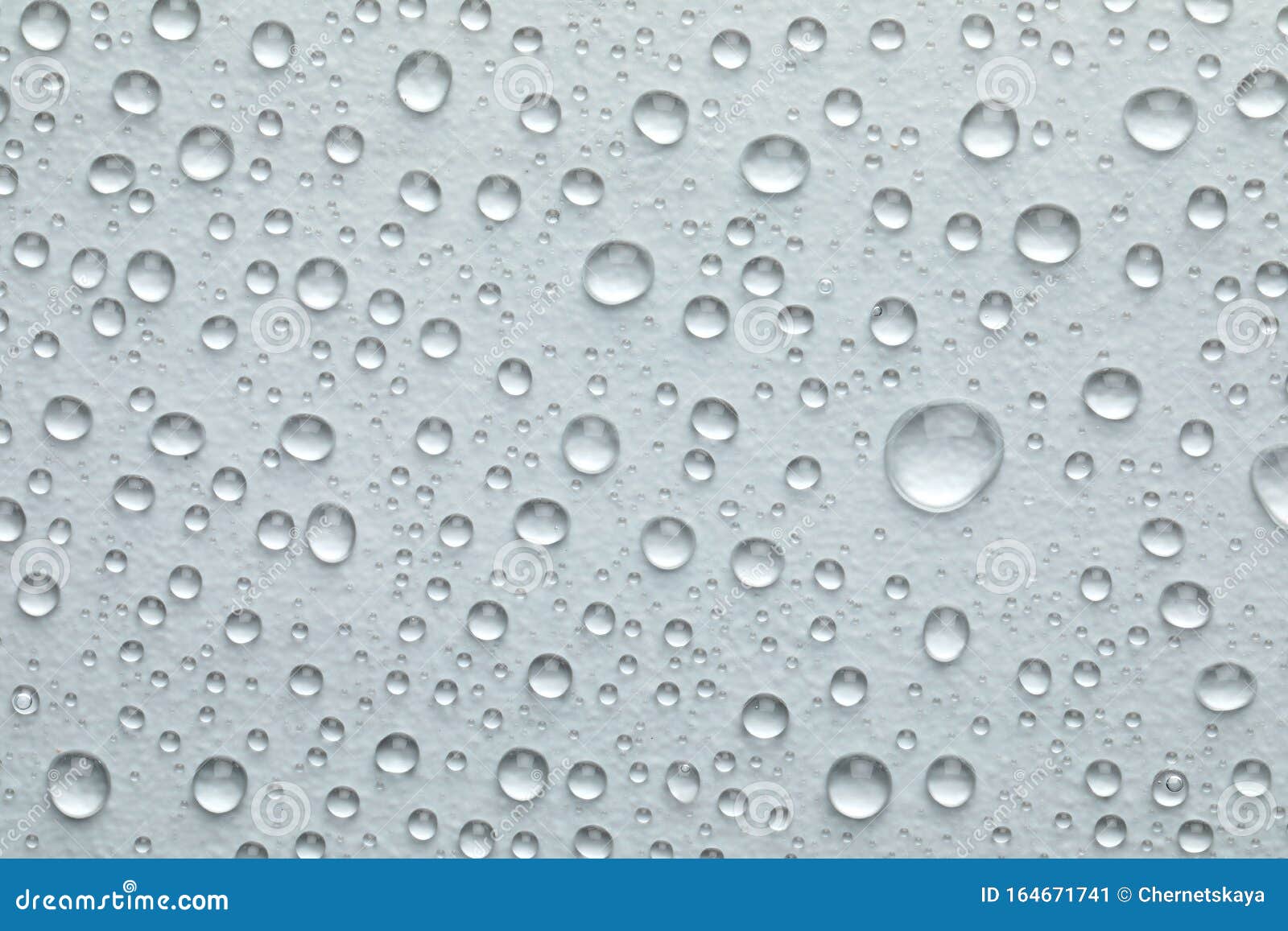 Water Drops on White Background Stock Image - Image of condensation ...