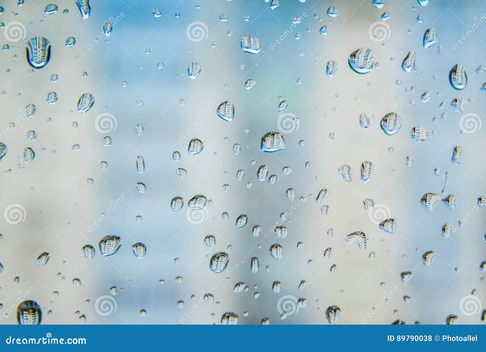 Water Drops on Window Glass Stock Photo - Image of ripple, color: 89790038