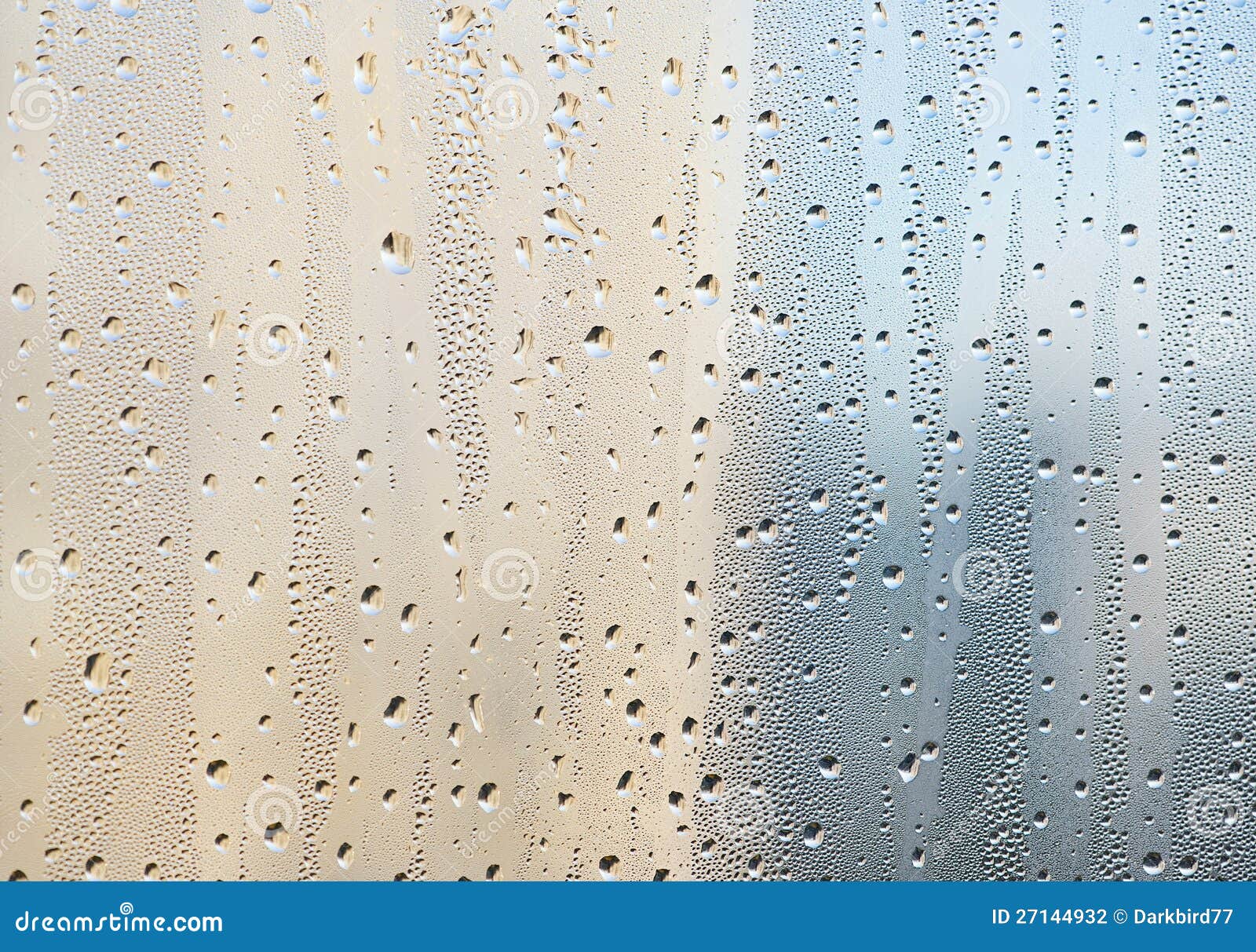 Water Drops on the Window Surface Stock Photo - Image of fluid, pure ...