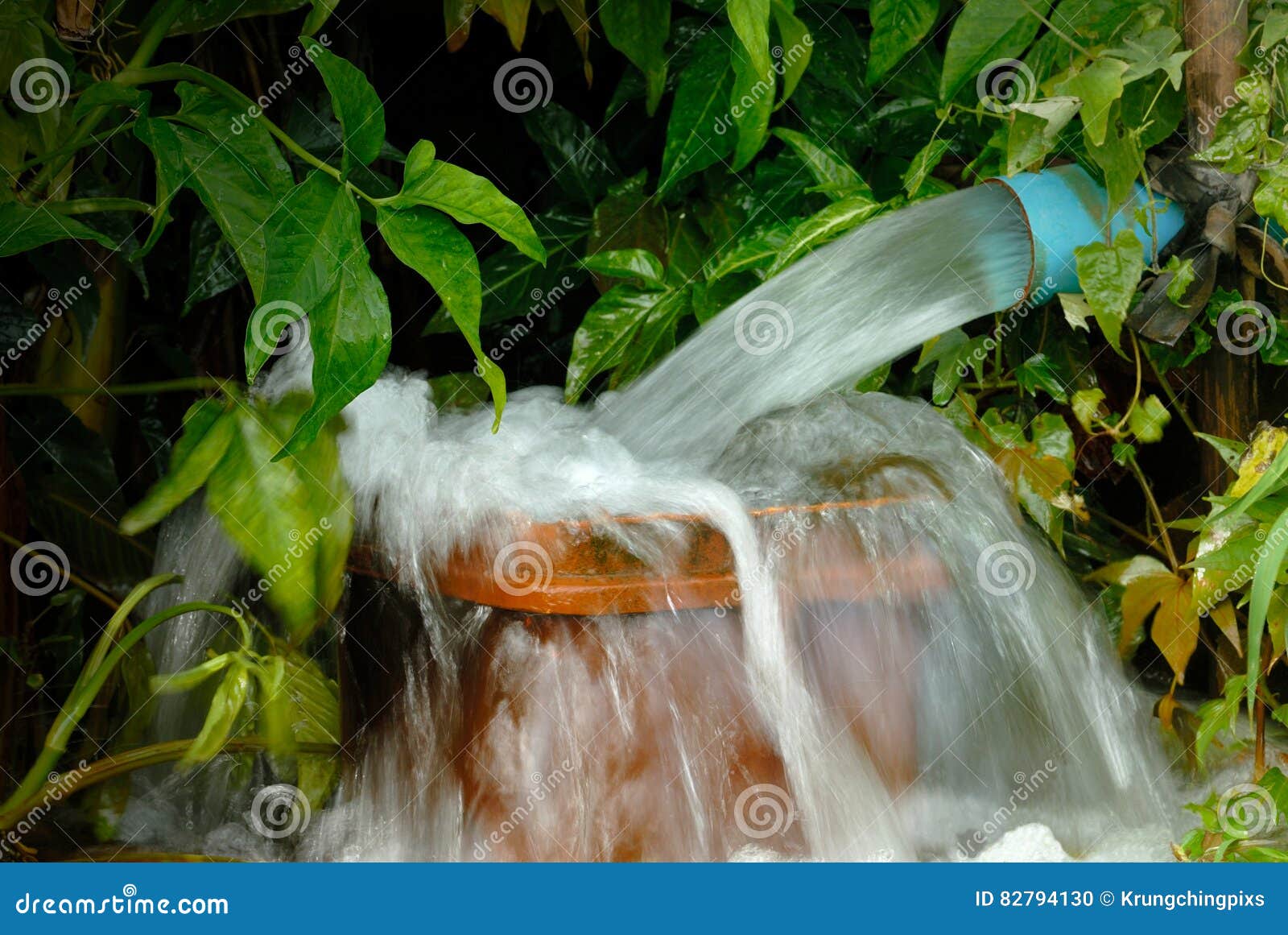 Water dumped stock photo. Image of canal, dumped, agricultural - 82794130
