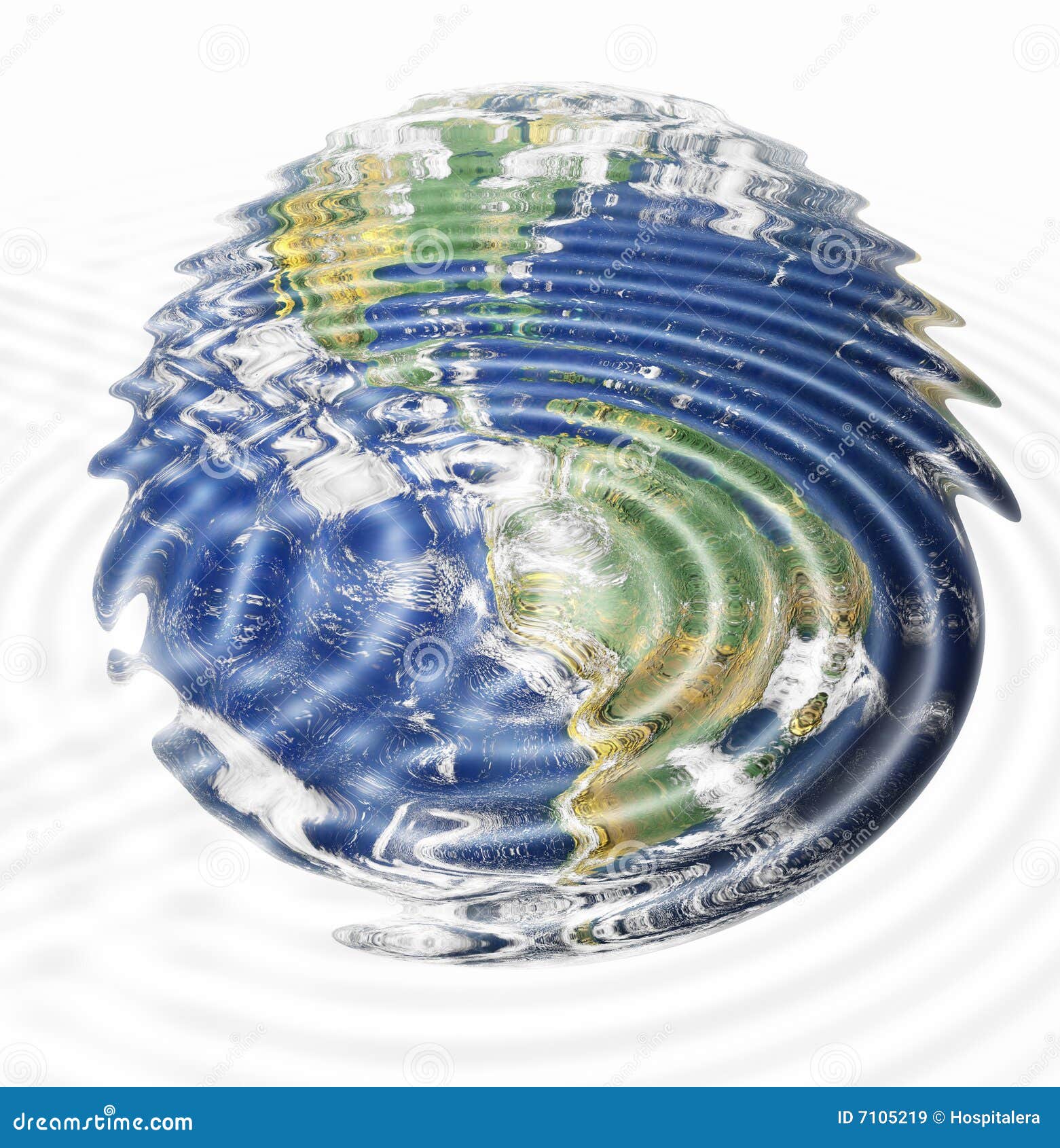 Water earth 1 stock illustration. Illustration of effect - 7105219
