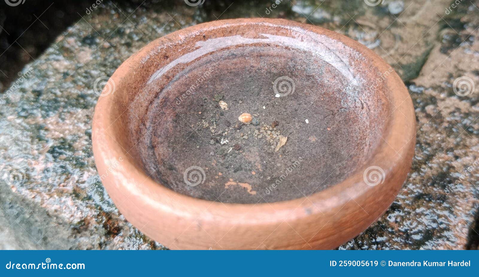 Water in an earthen pot. stock image. Image of plant - 259005619