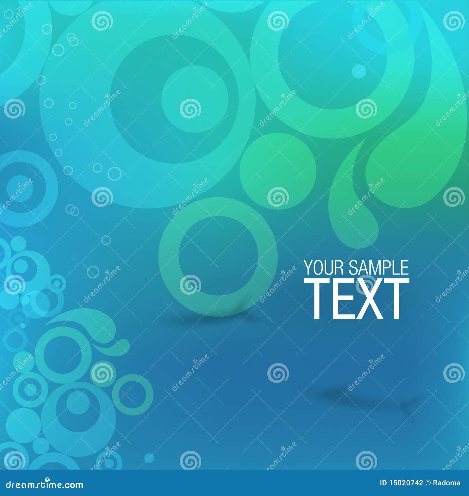 Water ecology concept stock vector. Illustration of digital - 15020742