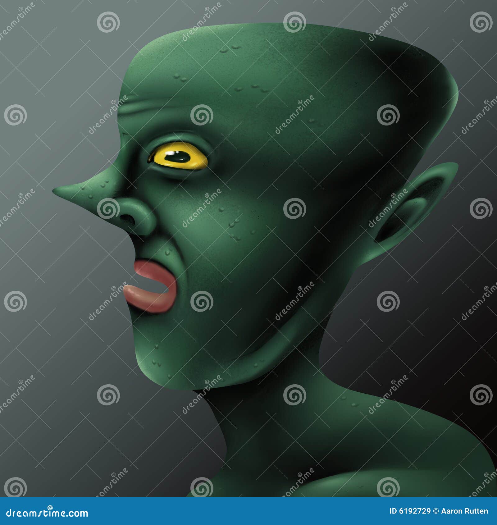 Water Elf stock illustration. Illustration of monster - 6192729