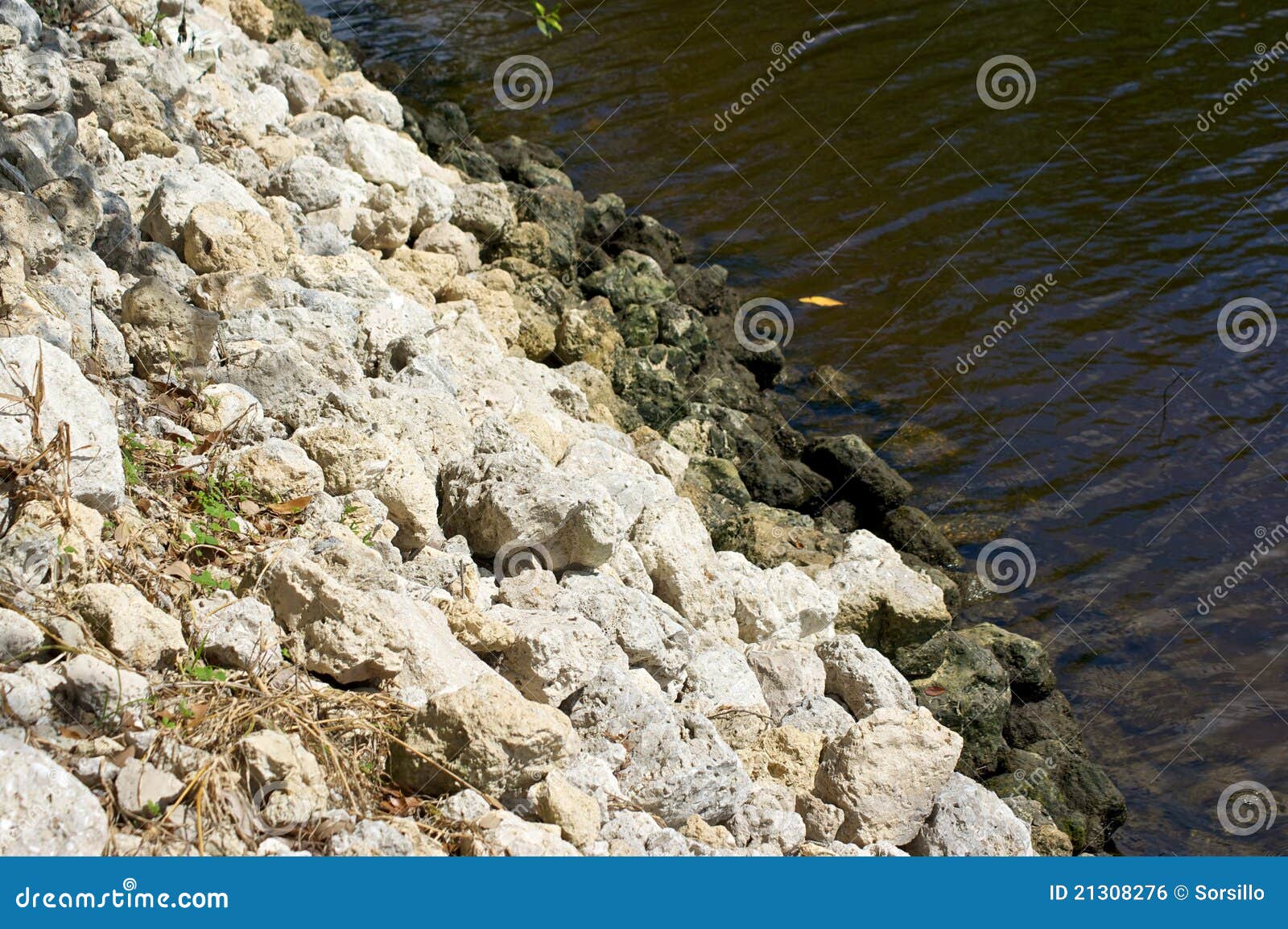 Water embankment stock photo. Image of wall, water, ripples - 21308276