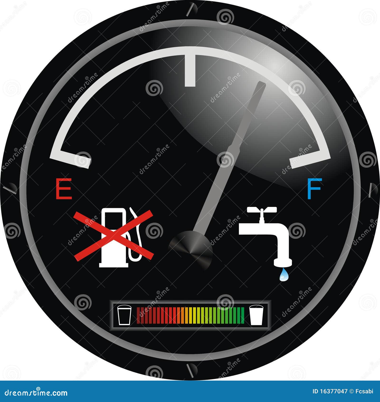 Water engine dashboard stock vector. Illustration of board - 16377047