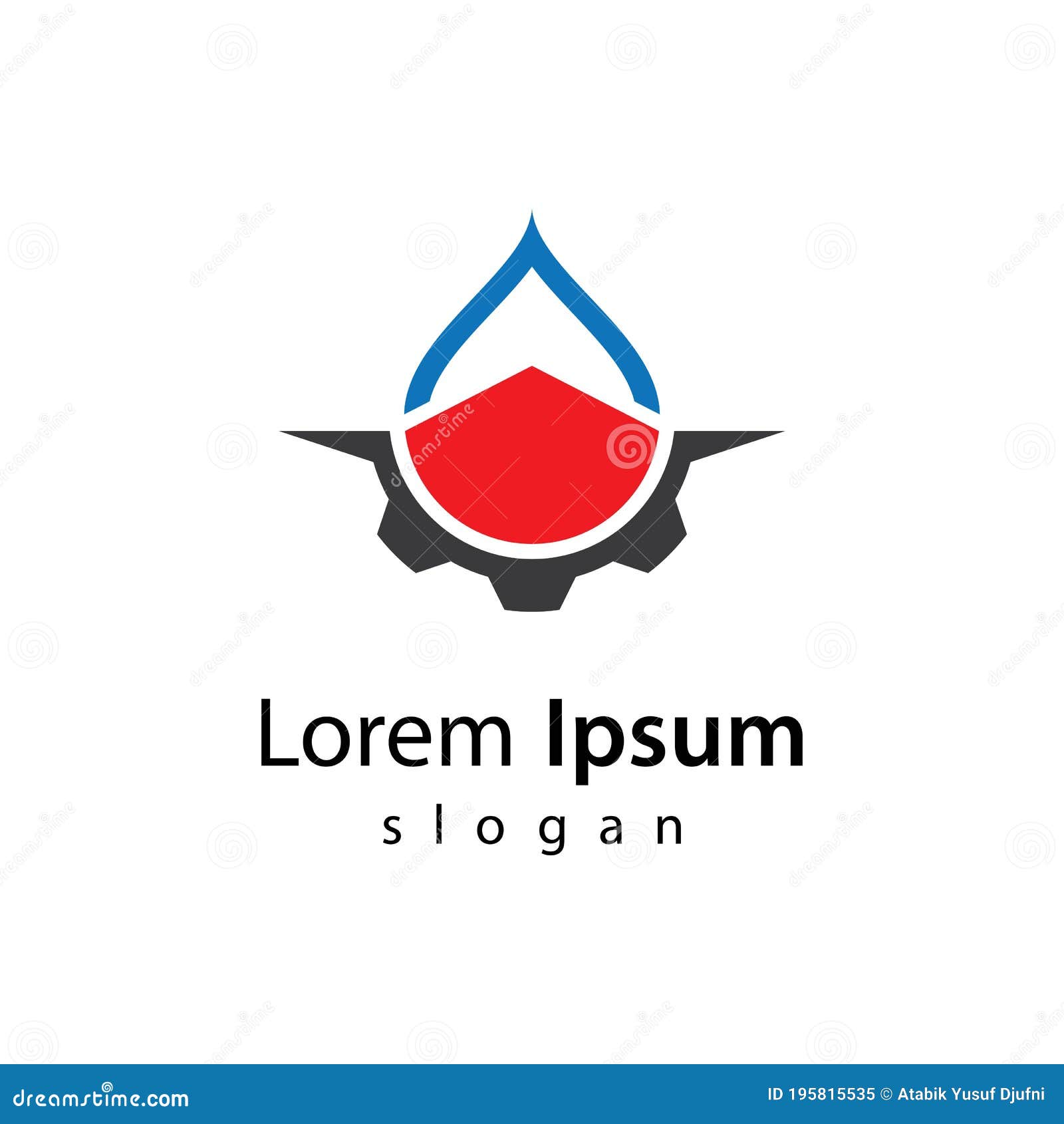 Water engine logo images stock vector. Illustration of concept - 195815535