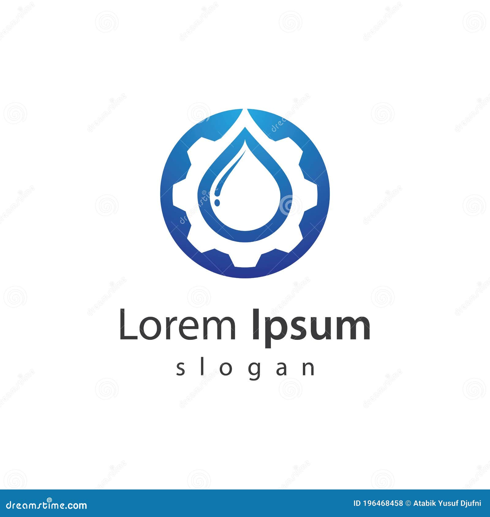 Water engine logo images stock vector. Illustration of template - 196468458