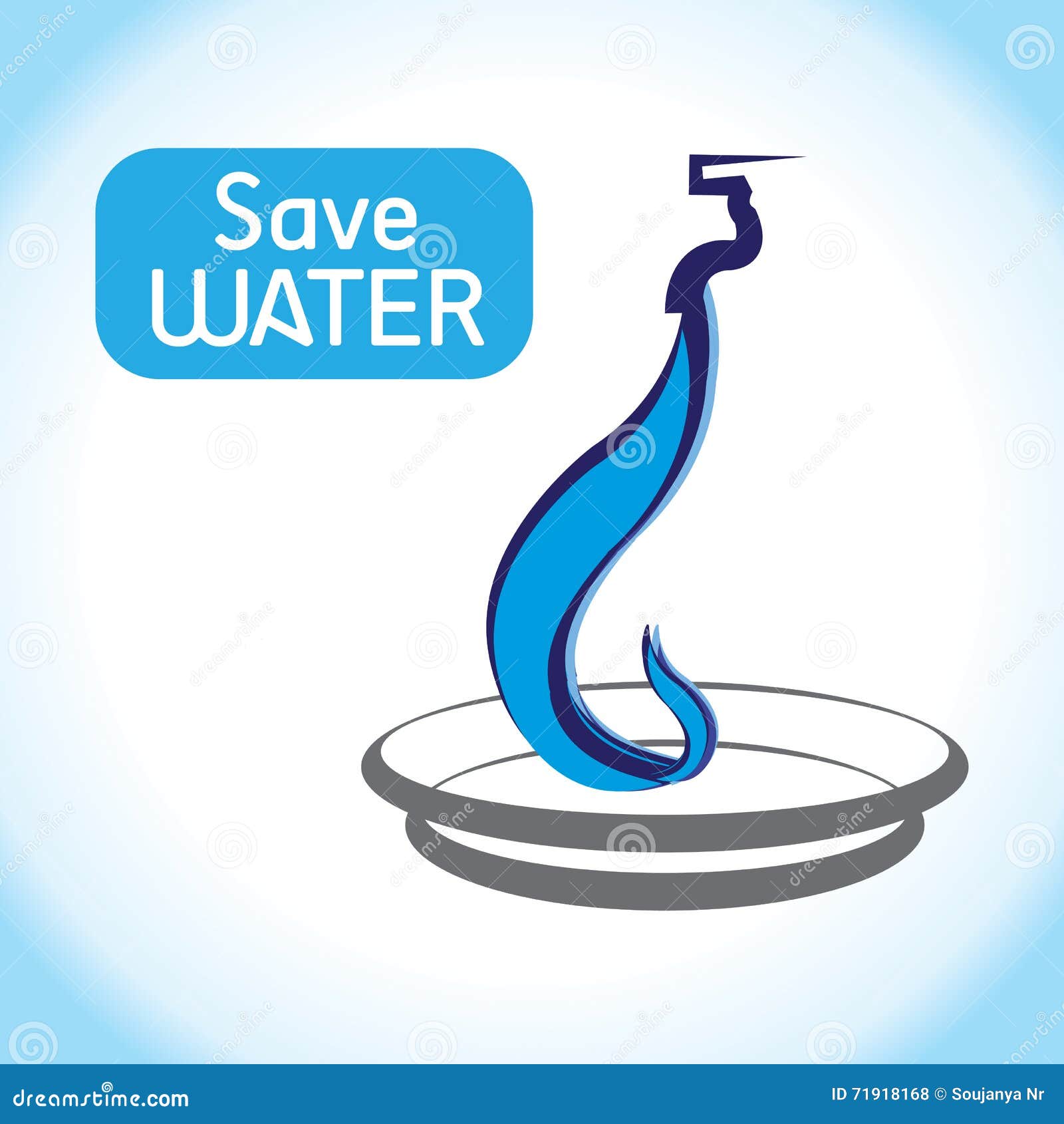 Water is essential stock vector. Illustration of hands - 71918168