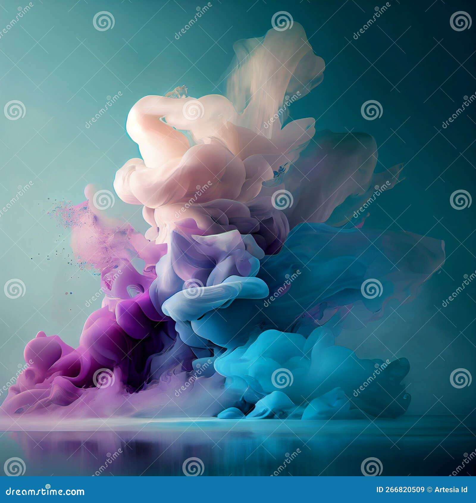 Water Explode Soft Color Disarray Abstract Wallpaper Stock Illustration ...