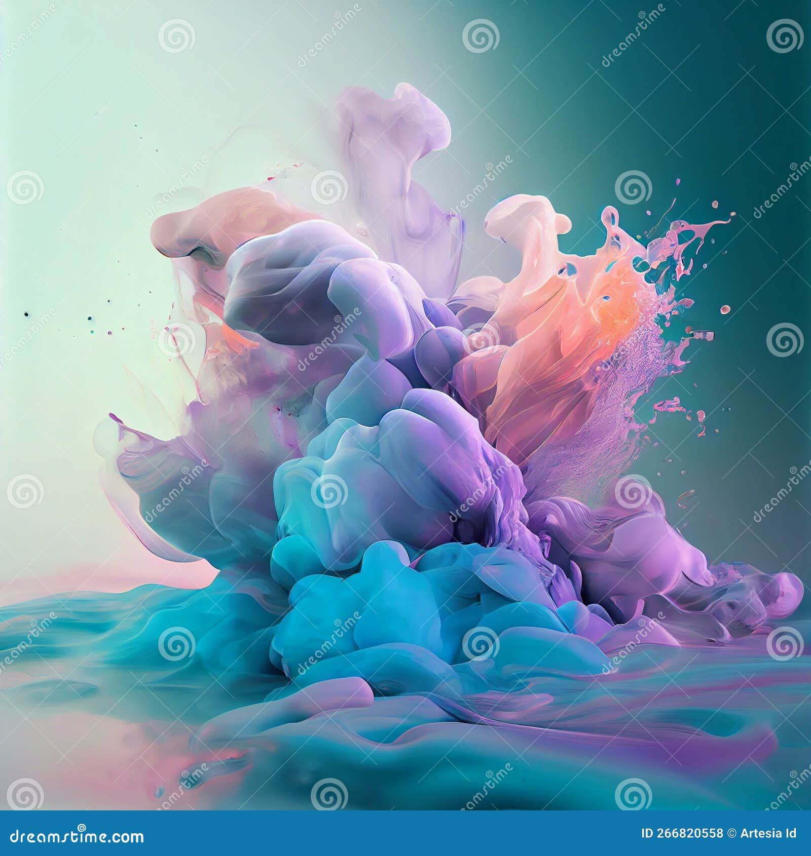 Water Explode Soft Color Disarray Abstract Wallpaper Stock Photo ...