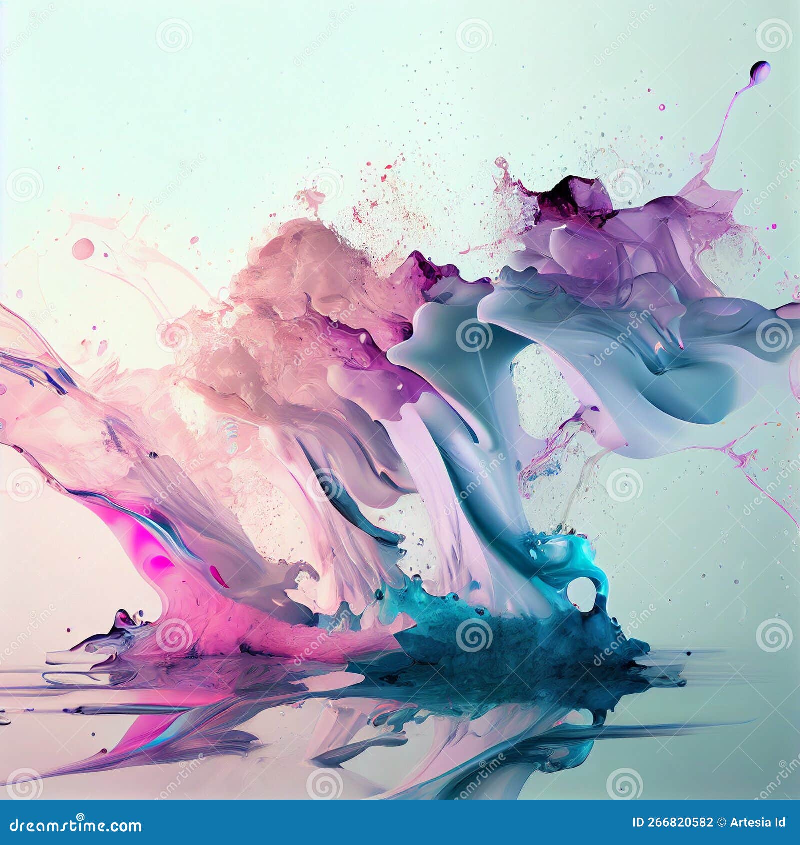 Water Explode Soft Color Disarray Abstract Wallpaper Stock Photo ...