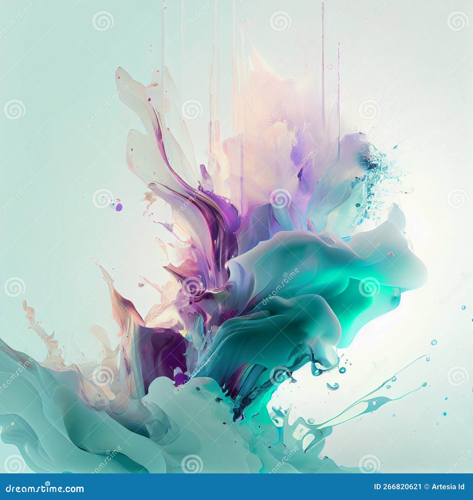Water Explode Soft Color Disarray Abstract Wallpaper Royalty-Free Stock ...