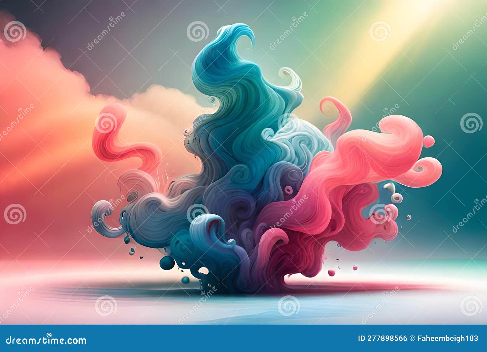 Water Explode Soft Color Disarray Abstract Wallpaper Stock Photo ...