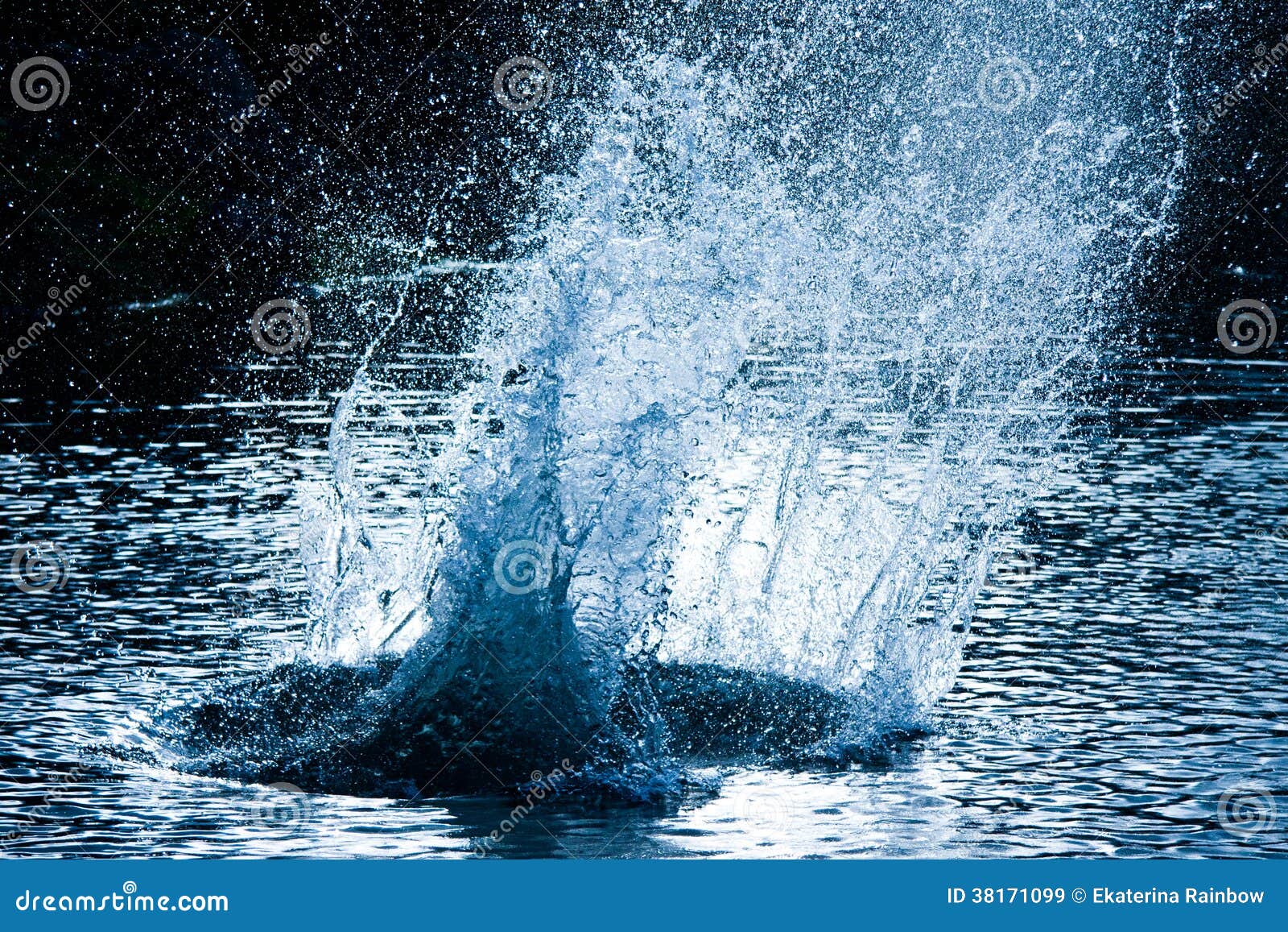 Water explosion stock image. Image of nature, curative - 38171099