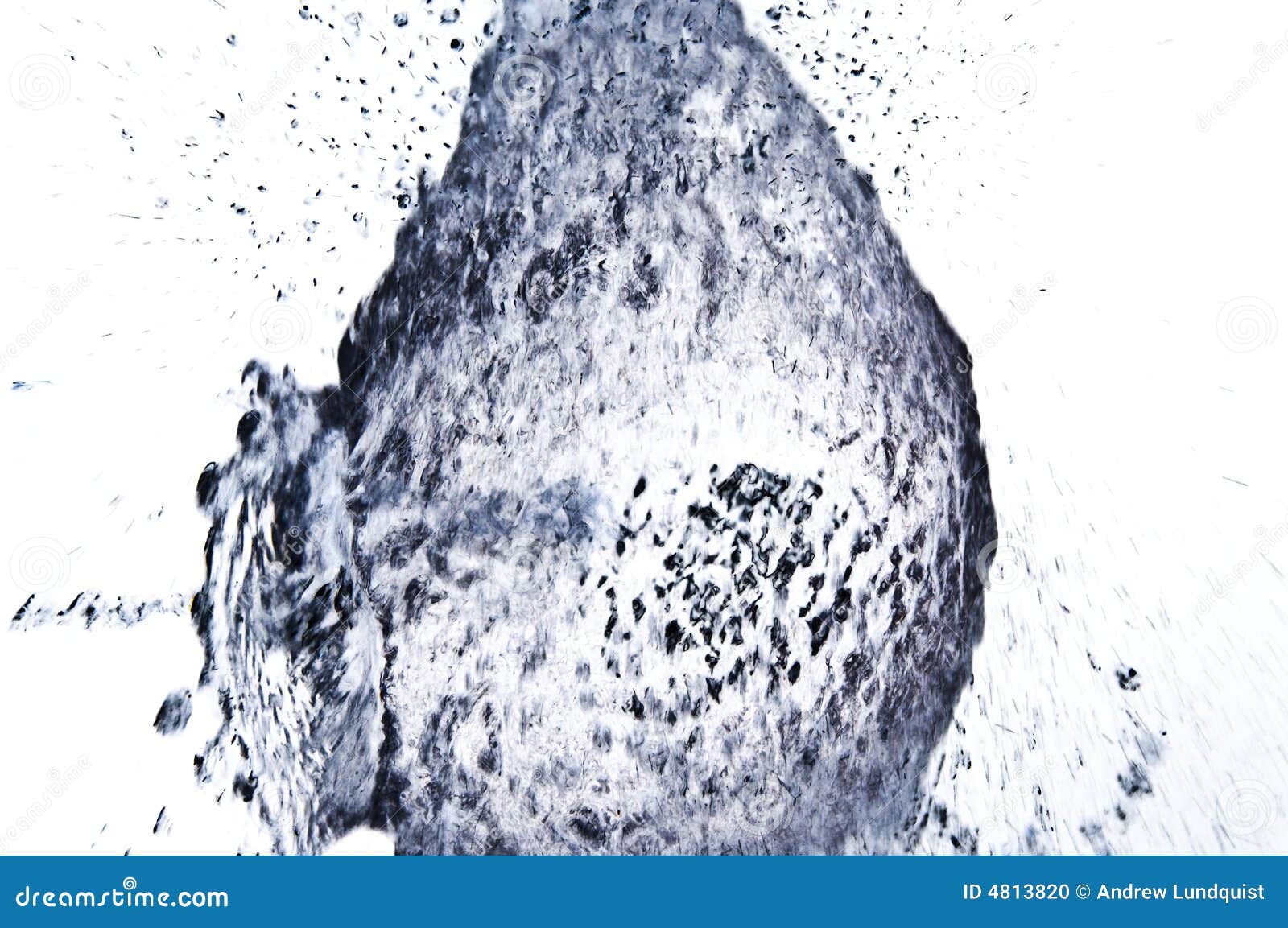 Water explosion stock photo. Image of bubbles, action - 4813820