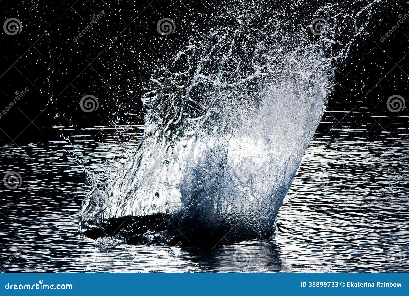 Water explosion stock image. Image of curative, healing - 38899733