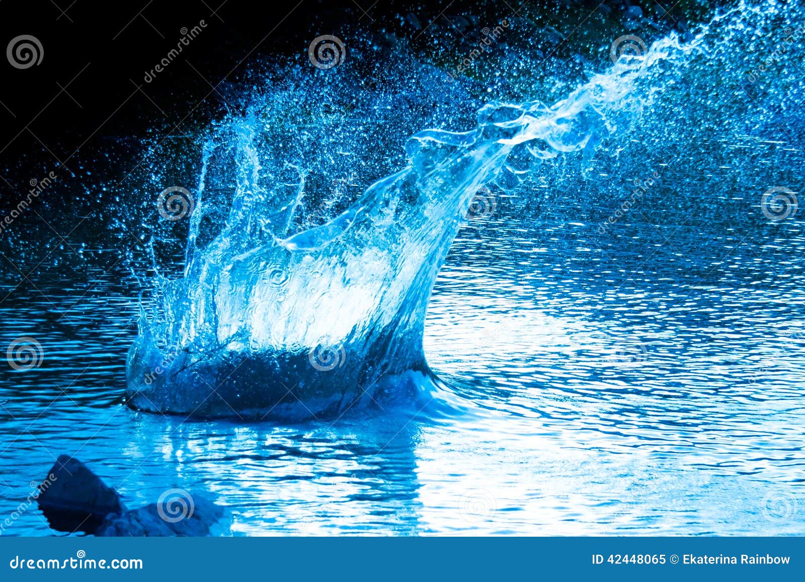 Water explosion stock image. Image of explosion, purity - 42448065