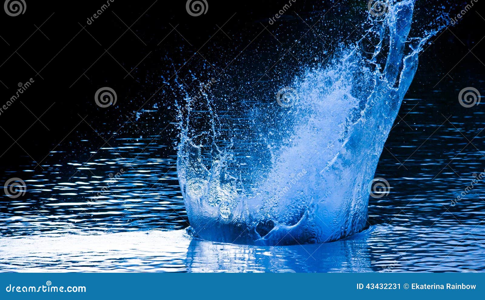 Water explosion stock image. Image of ecology, blue, healthy - 43432231