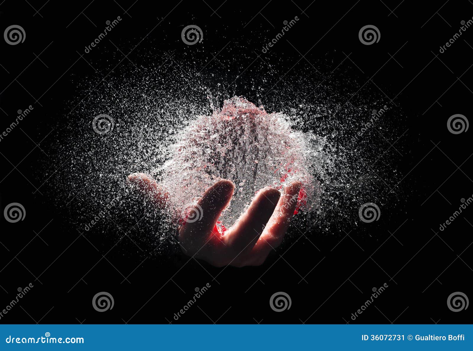 Water Explosion Stock Image - Image: 36072731