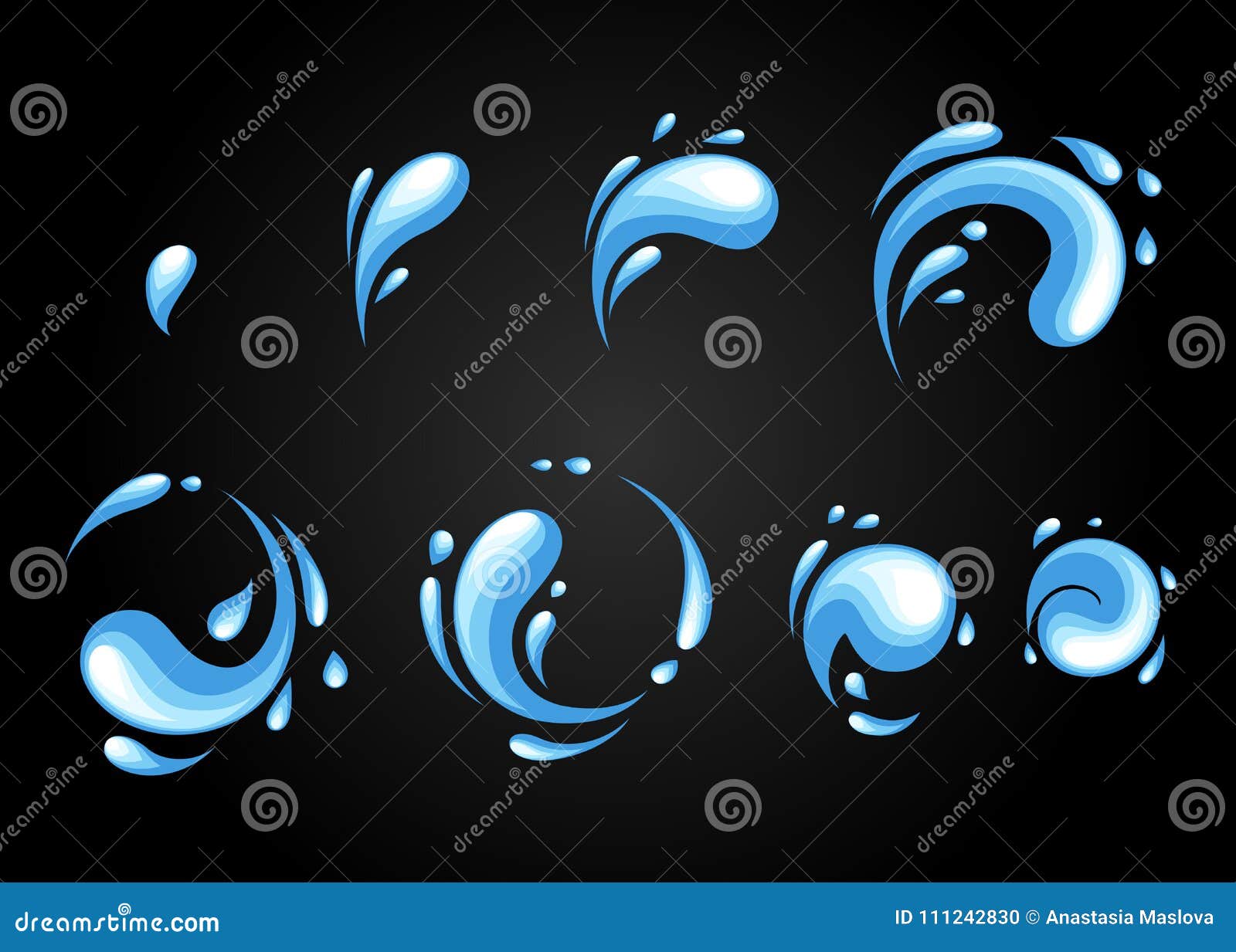 Vortex Sheet With Details Stock Image | CartoonDealer.com #18078463