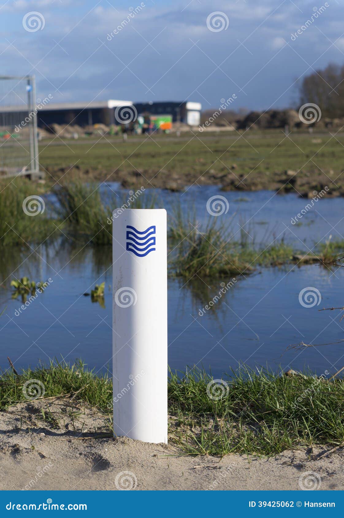 Water Extraction From A Portable Hydraulic Well Drilling Rig Located On ...