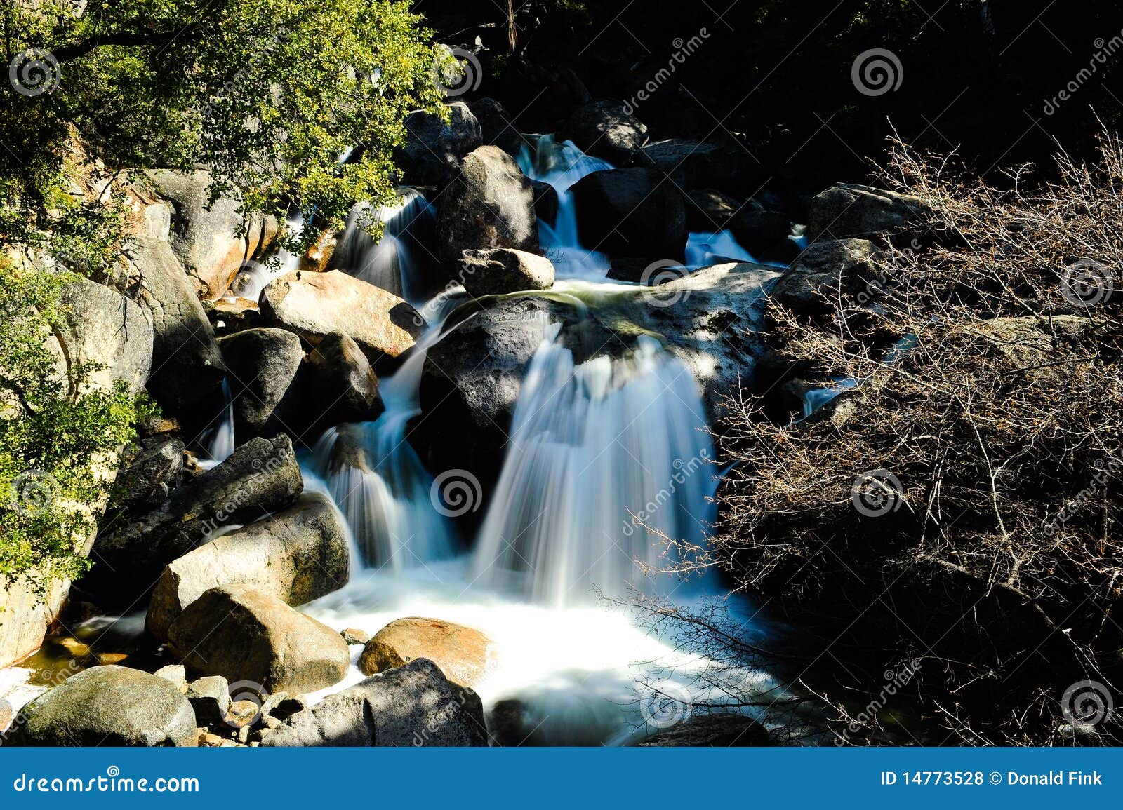 Water fall stock photo. Image of moving, slow, water - 14773528