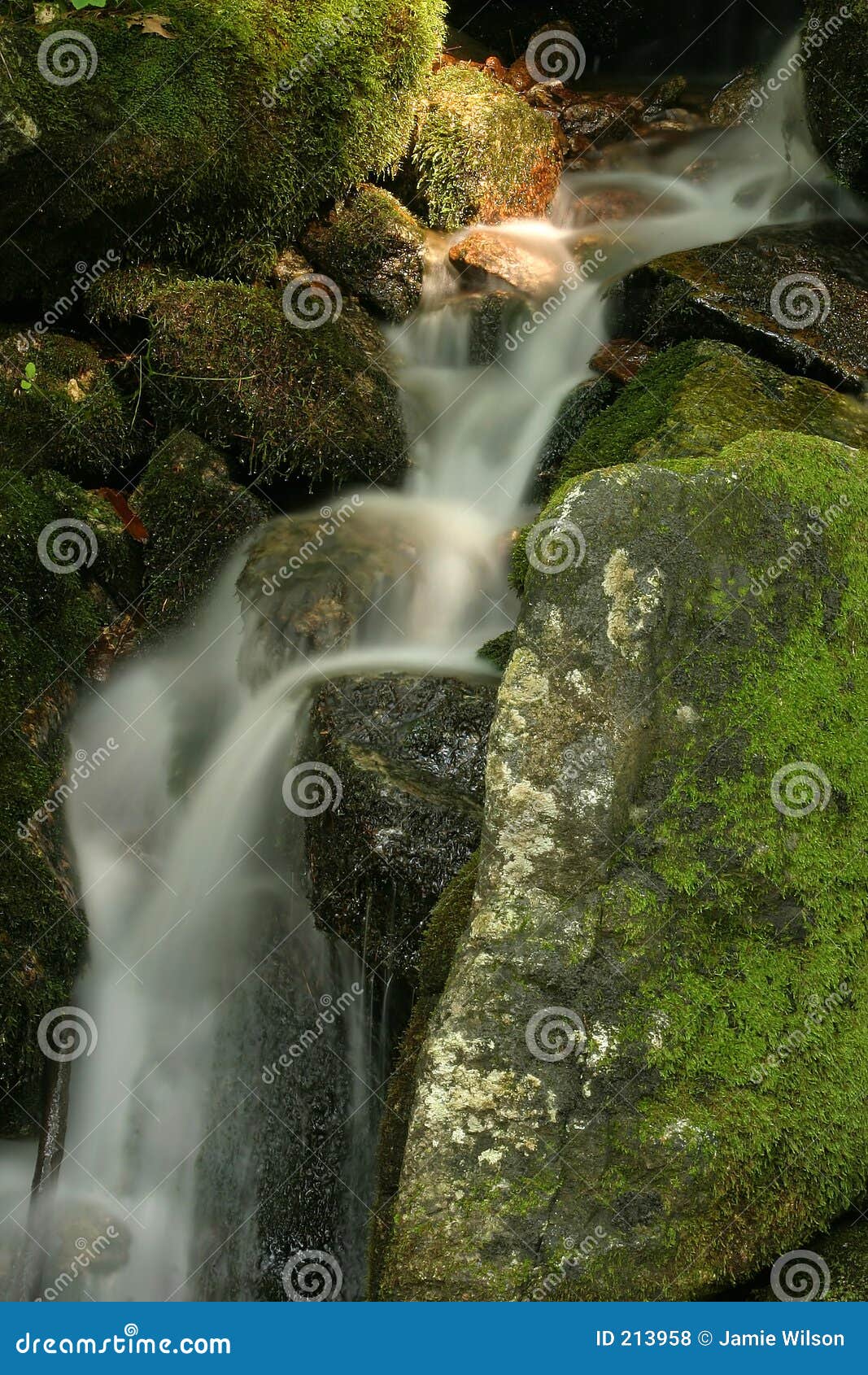 Water Fall stock photo. Image of rocks, flowing, waterfall - 213958