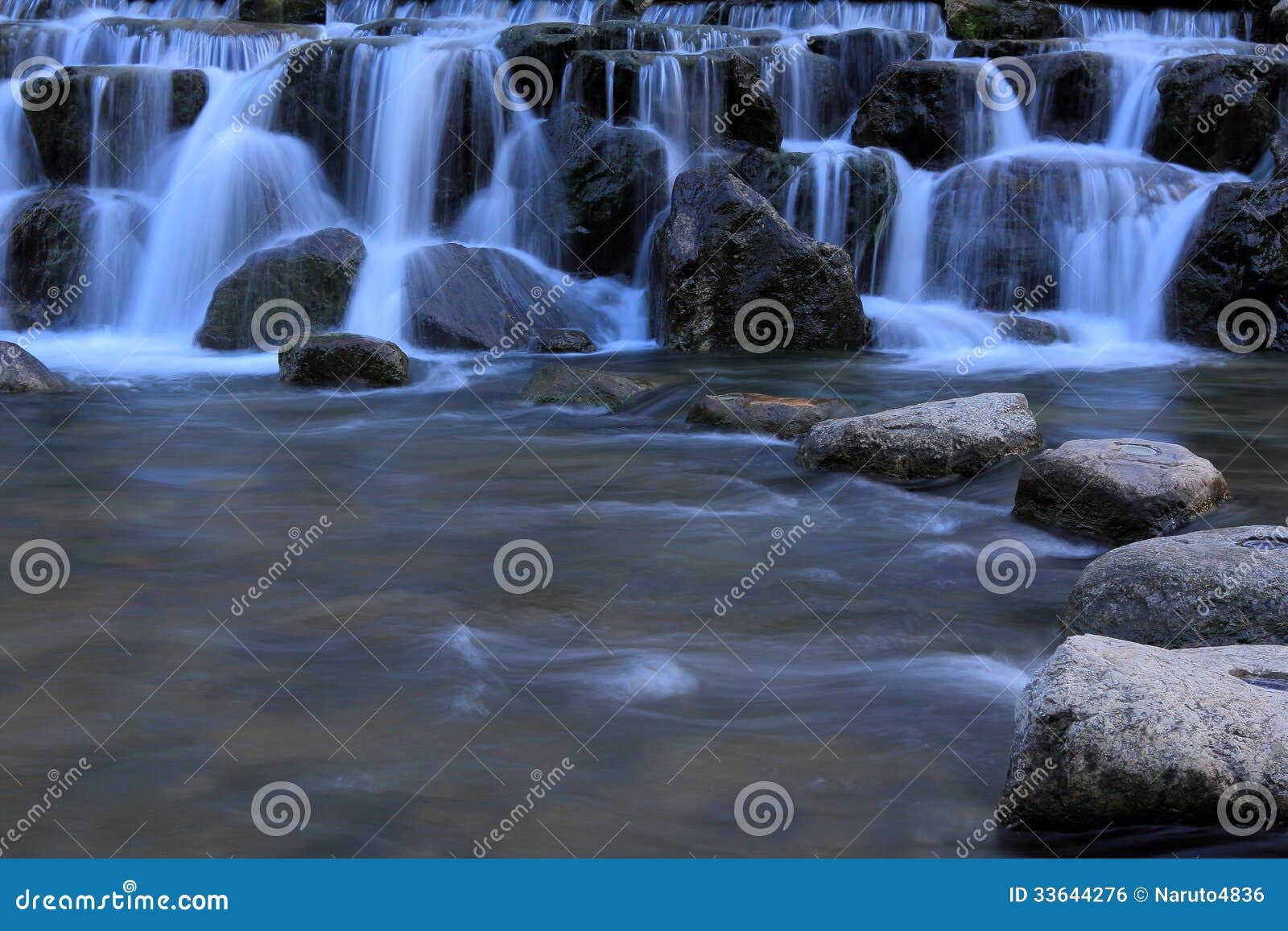 Water Fall stock photo. Image of natural, clear, beauty - 33644276