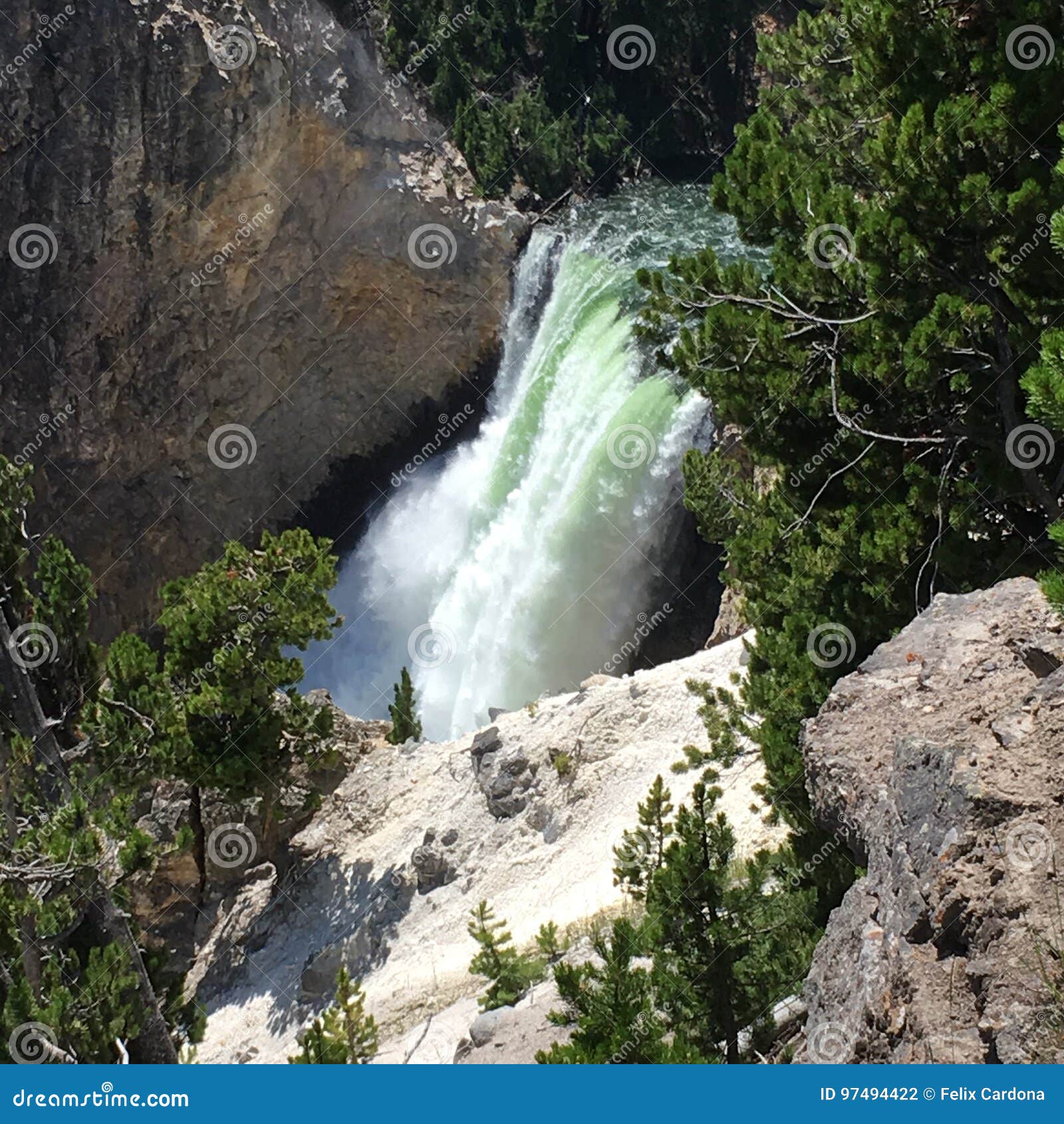 Water fall stock photo. Image of clear, water, white - 97494422