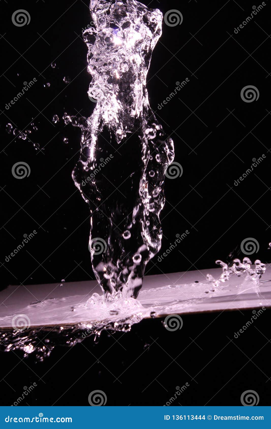 Focus Photography Water Drop Fall on Ground Stock Photo - Image of ...