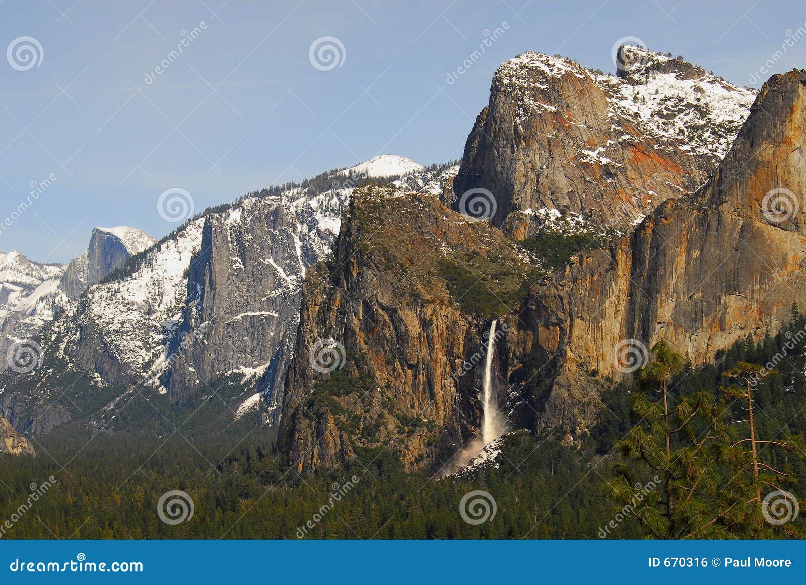 Water Fall Cliff Ten stock photo. Image of summer, cataract - 670316