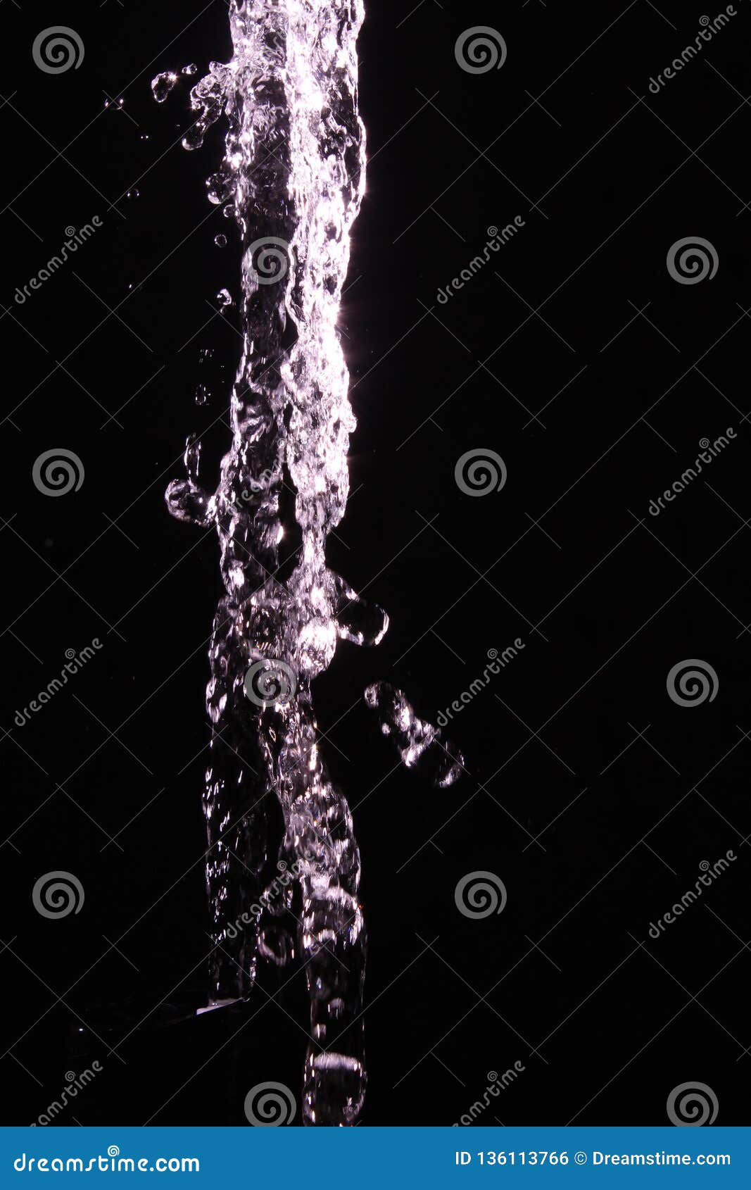 Water Fall down stock photo. Image of squirting, rain - 136113766