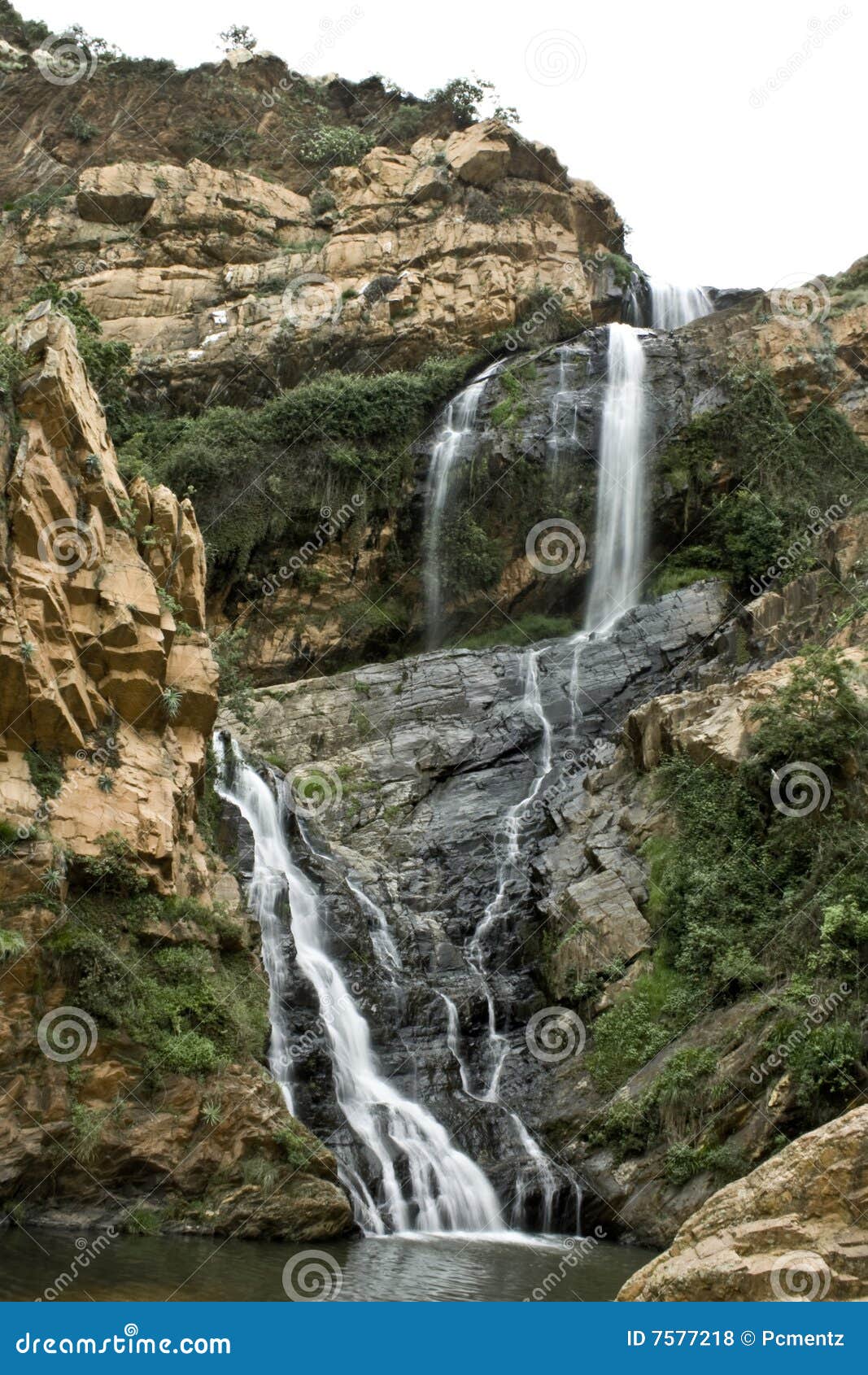 Water Fall End stock photo. Image of beauty, mountain - 7577218