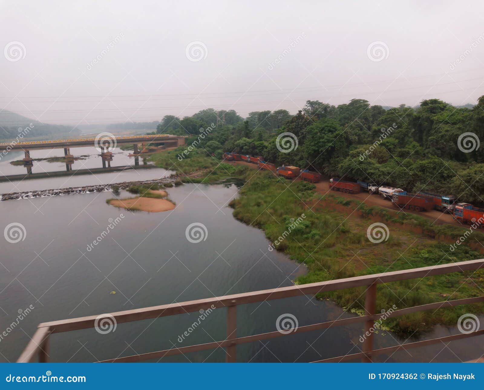 Water Fall Image in a River Baleswar Stock Photo - Image of water, fall ...