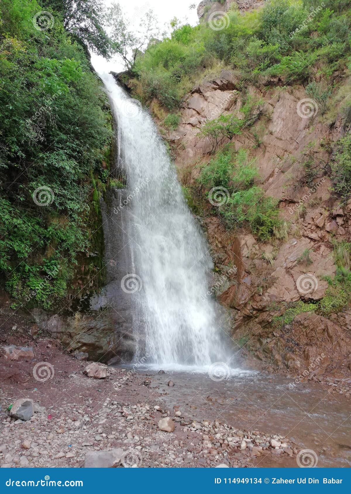 Water Fall stock photo. Image of valley, jhelum, fall - 114949134