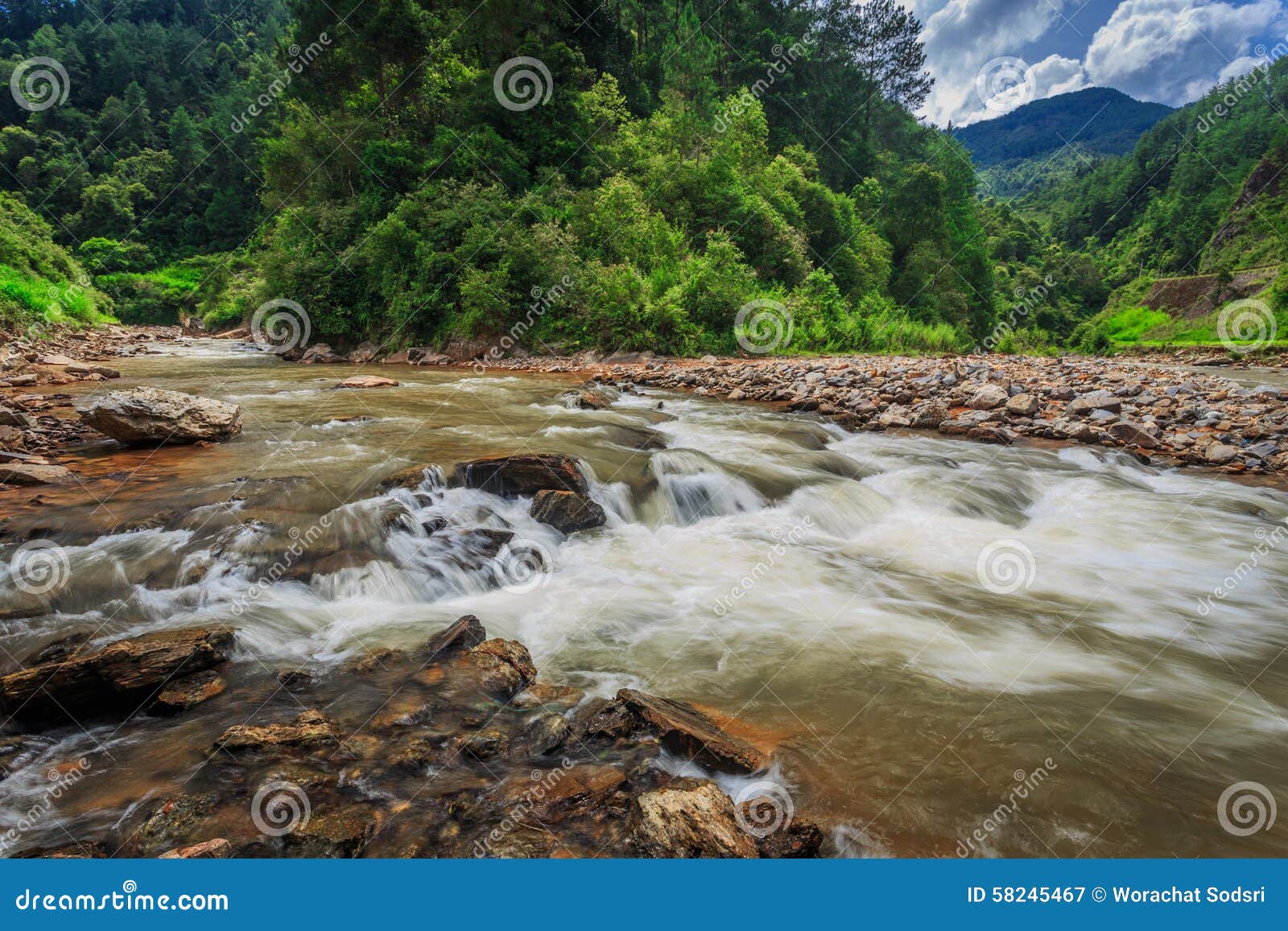 Water fall stock image. Image of national, nature, beautiful - 58245467