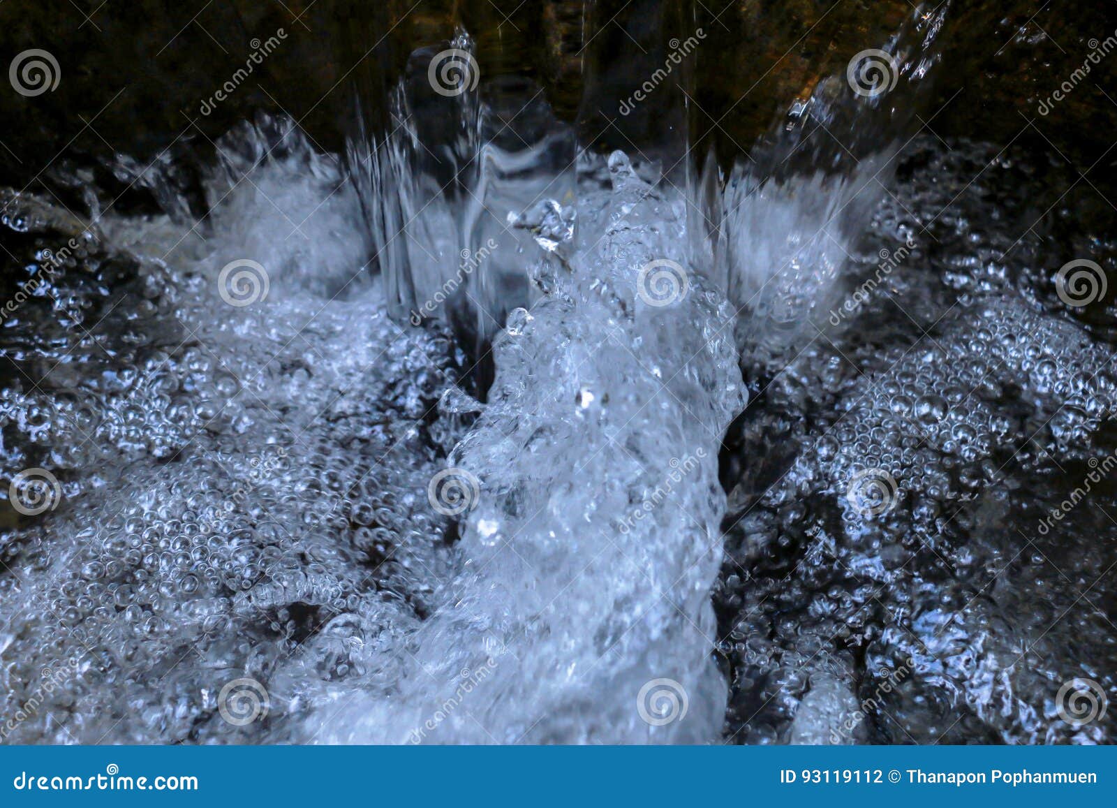 Water fall splash stock photo. Image of fall, liquid - 93119112