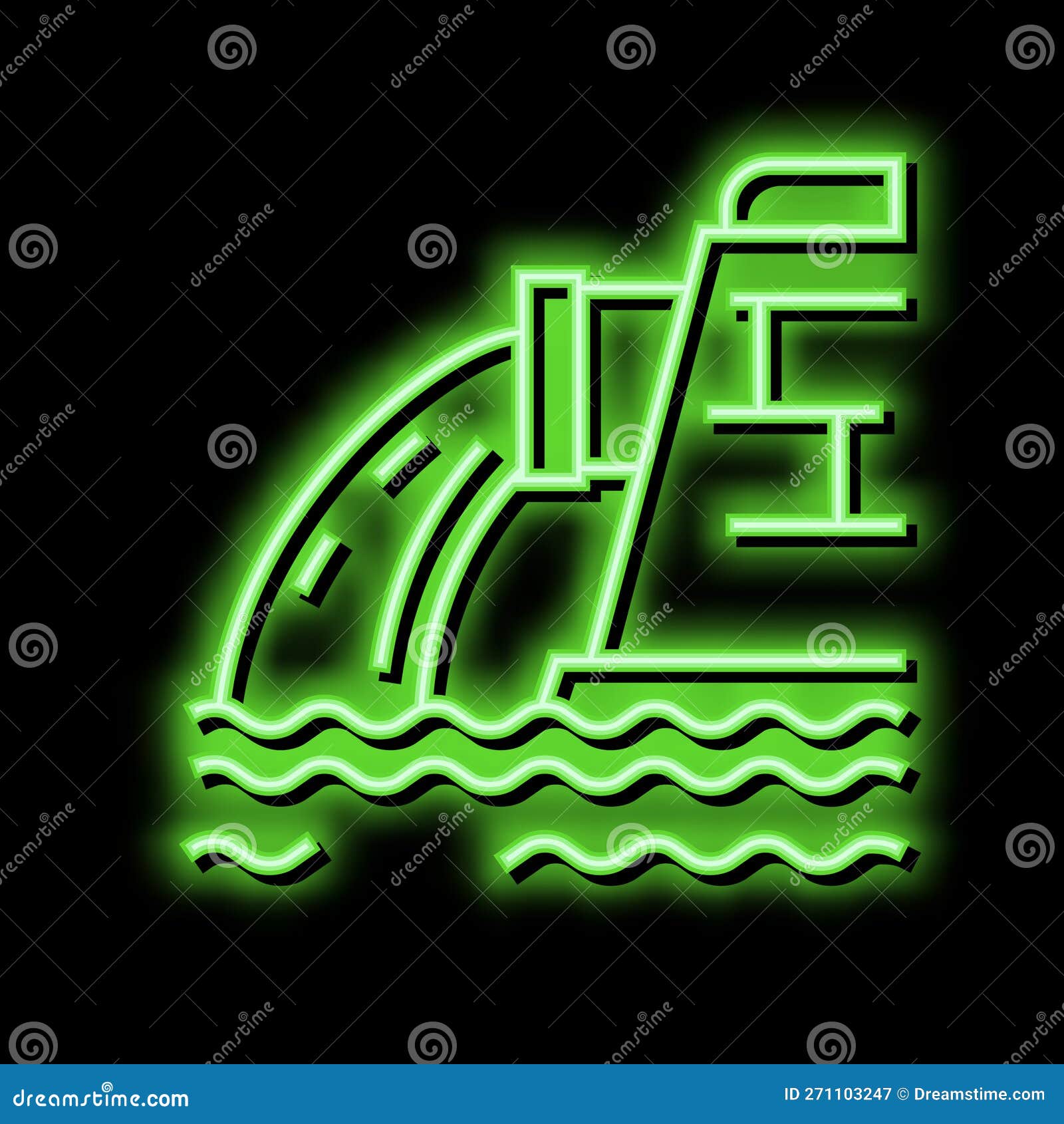 Drainage Pipe Icon Vector Logo Template Illustration Design ...