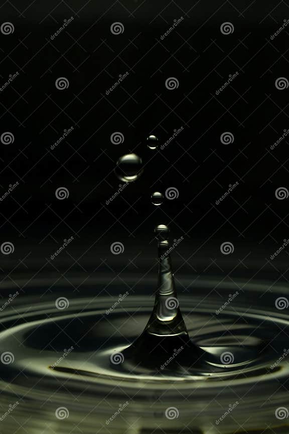 Water Falling Dripplets 066 Stock Photo - Image of waters, drops: 282914488