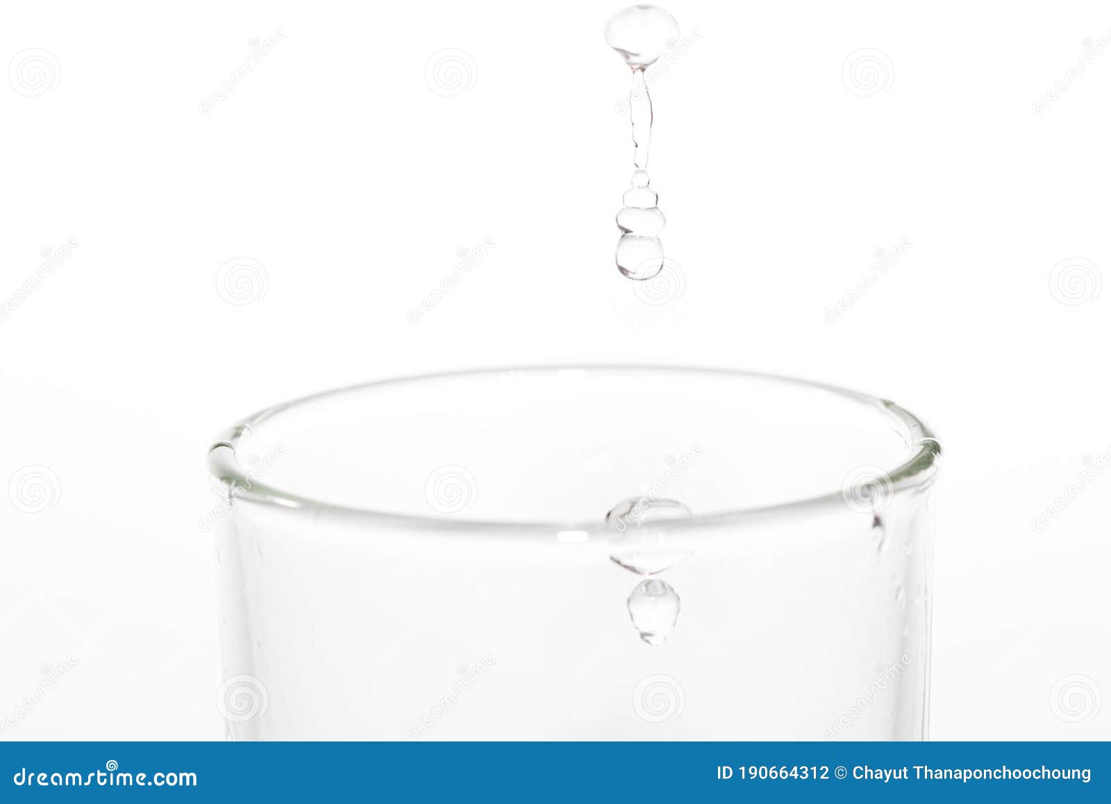 Water falling stock photo. Image of glass, eagerly, water - 190664312