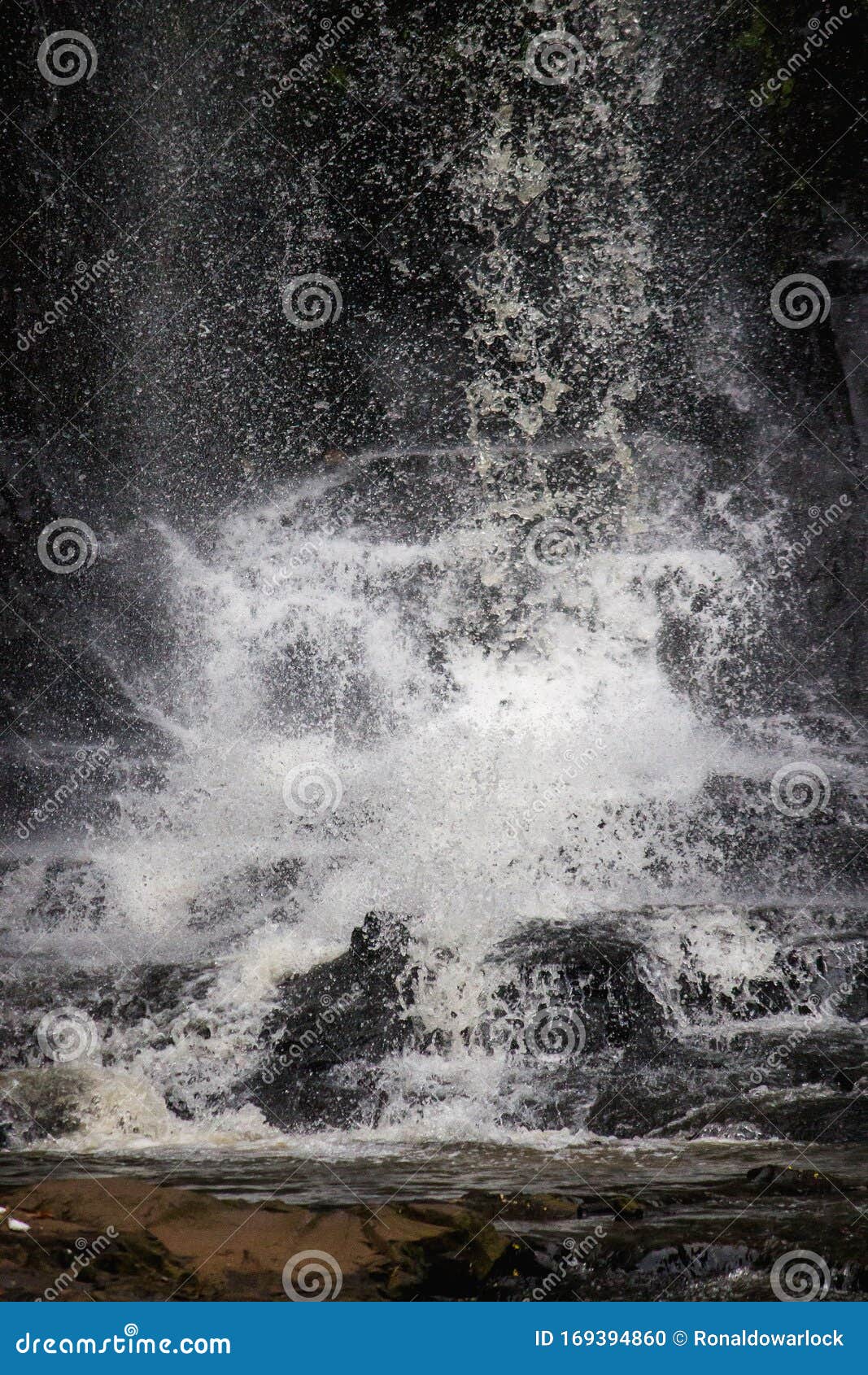 Water falling stock photo. Image of rapids, moment, stops - 169394860